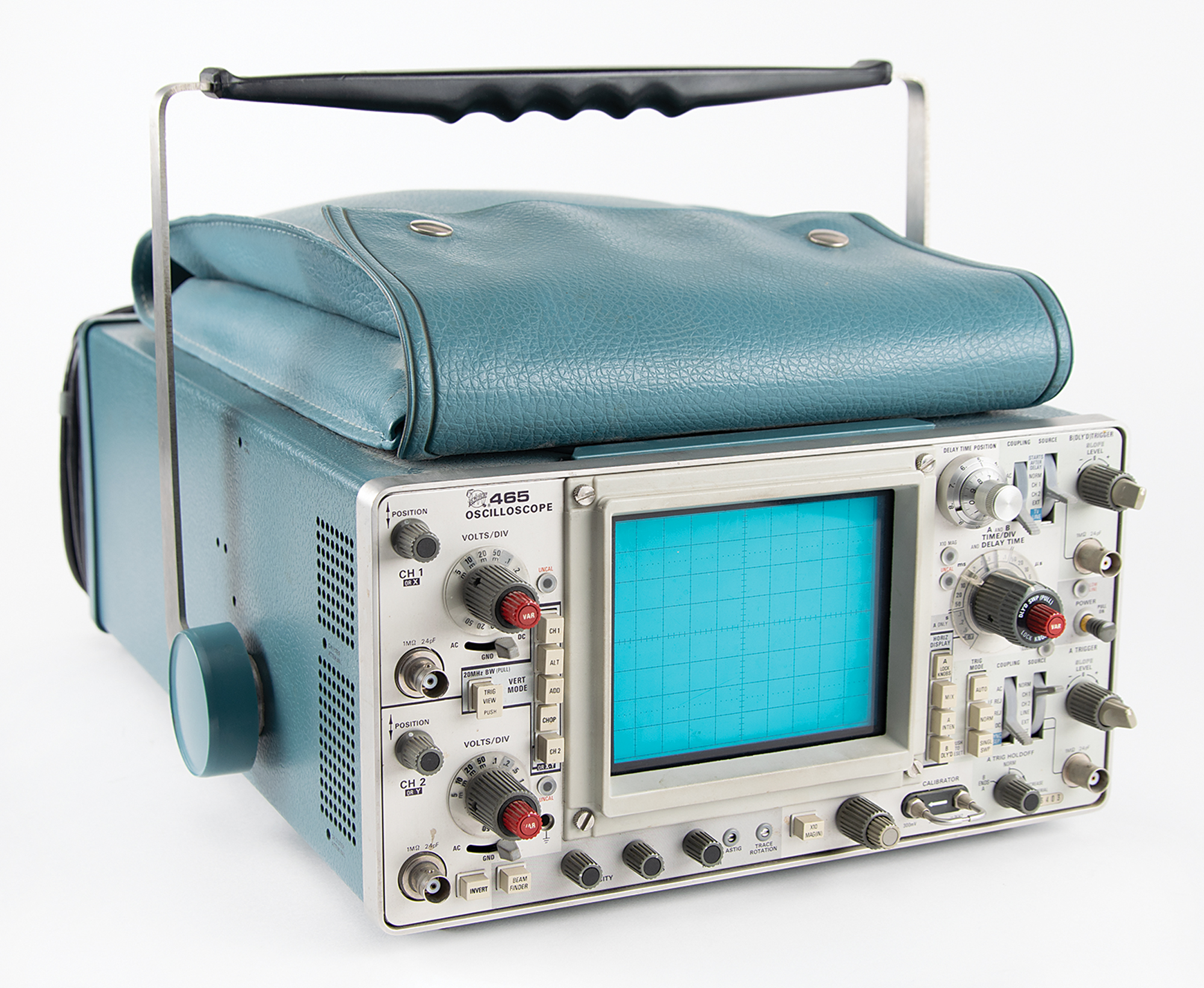 Allan Alcorn And Steve Wozniak Tektronix 465 Oscilloscope Used To