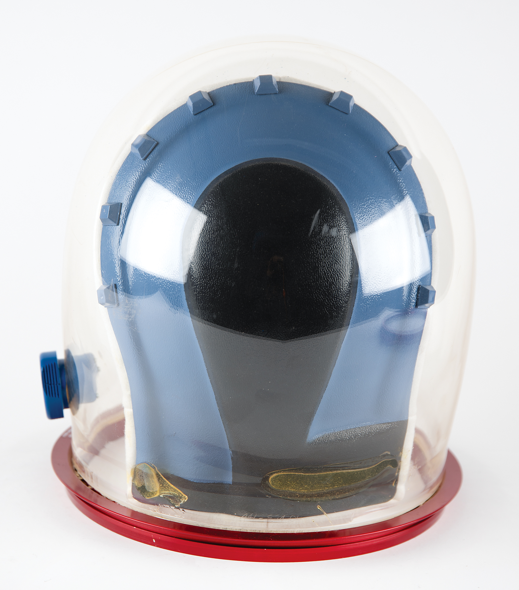 Apollo Pressure Helmet Display with Original A7L Polycarbonate Bubble