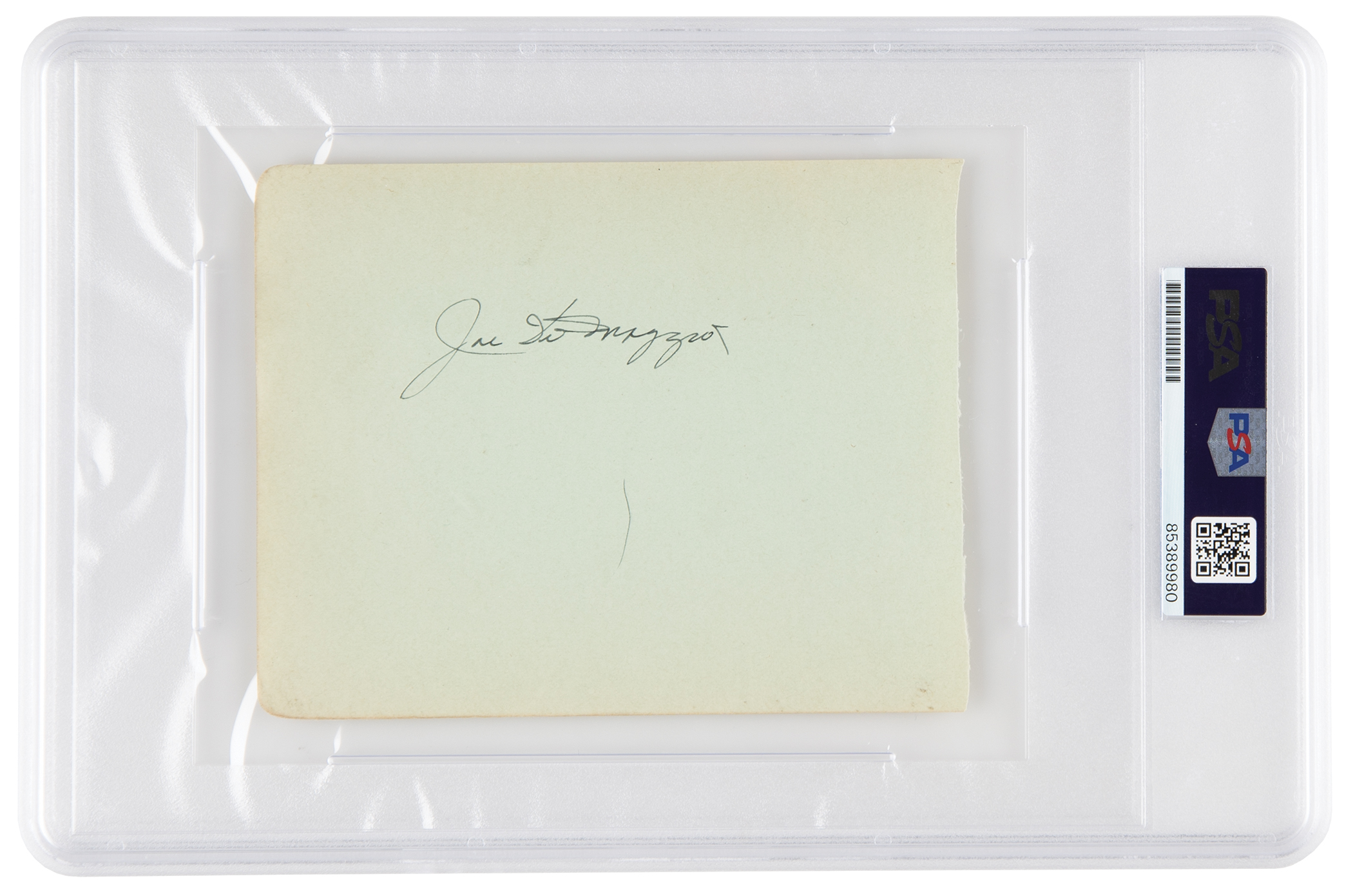 Lou Gehrig and Joe DiMaggio Signatures - PSA MINT 9 | RR Auction