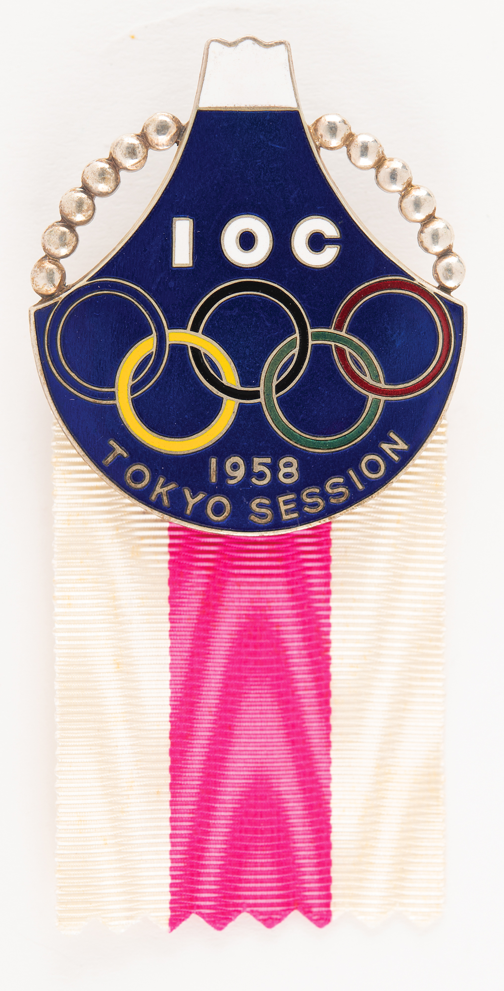 Tokyo 1958 IOC Session Badge | RR Auction