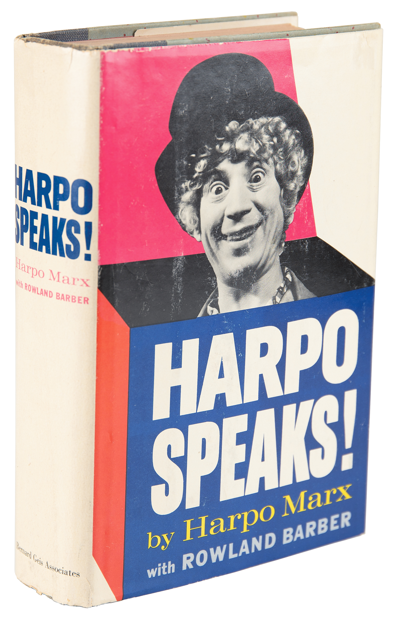 Harpo Marx Signed Book - Harpo Speaks! | RR Auction