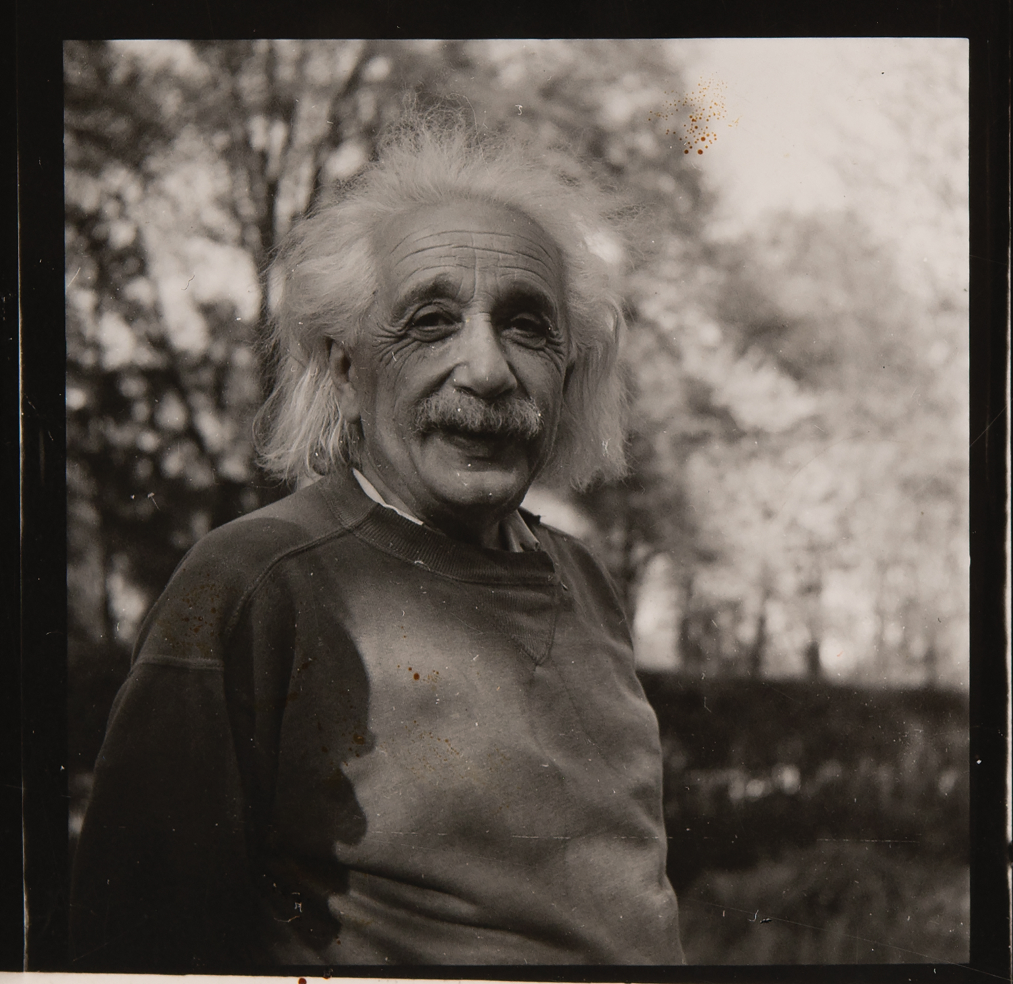 Albert Einstein (2) Original Contact Sheet Photographs with Otto