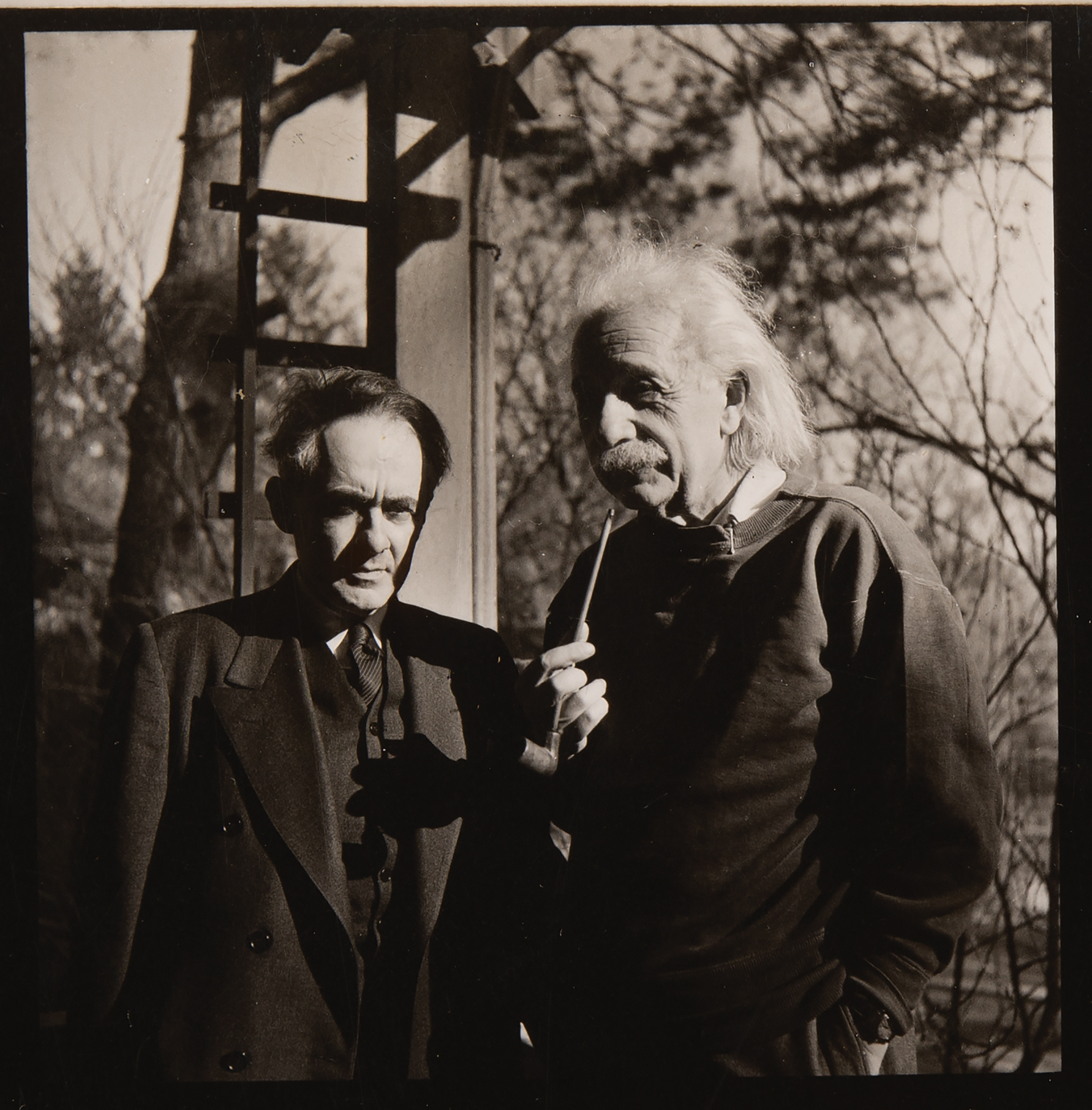 Albert Einstein (2) Original Contact Sheet Photographs with Otto
