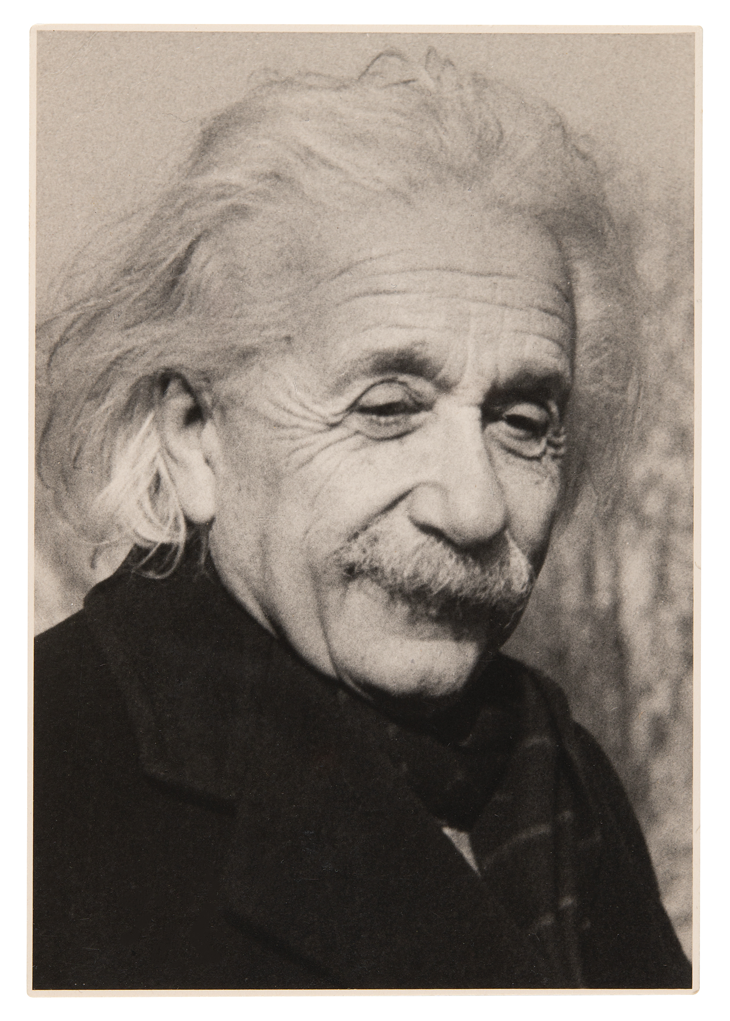 Albert Einstein Original Photograph - Close-Up Portrait | RR Auction