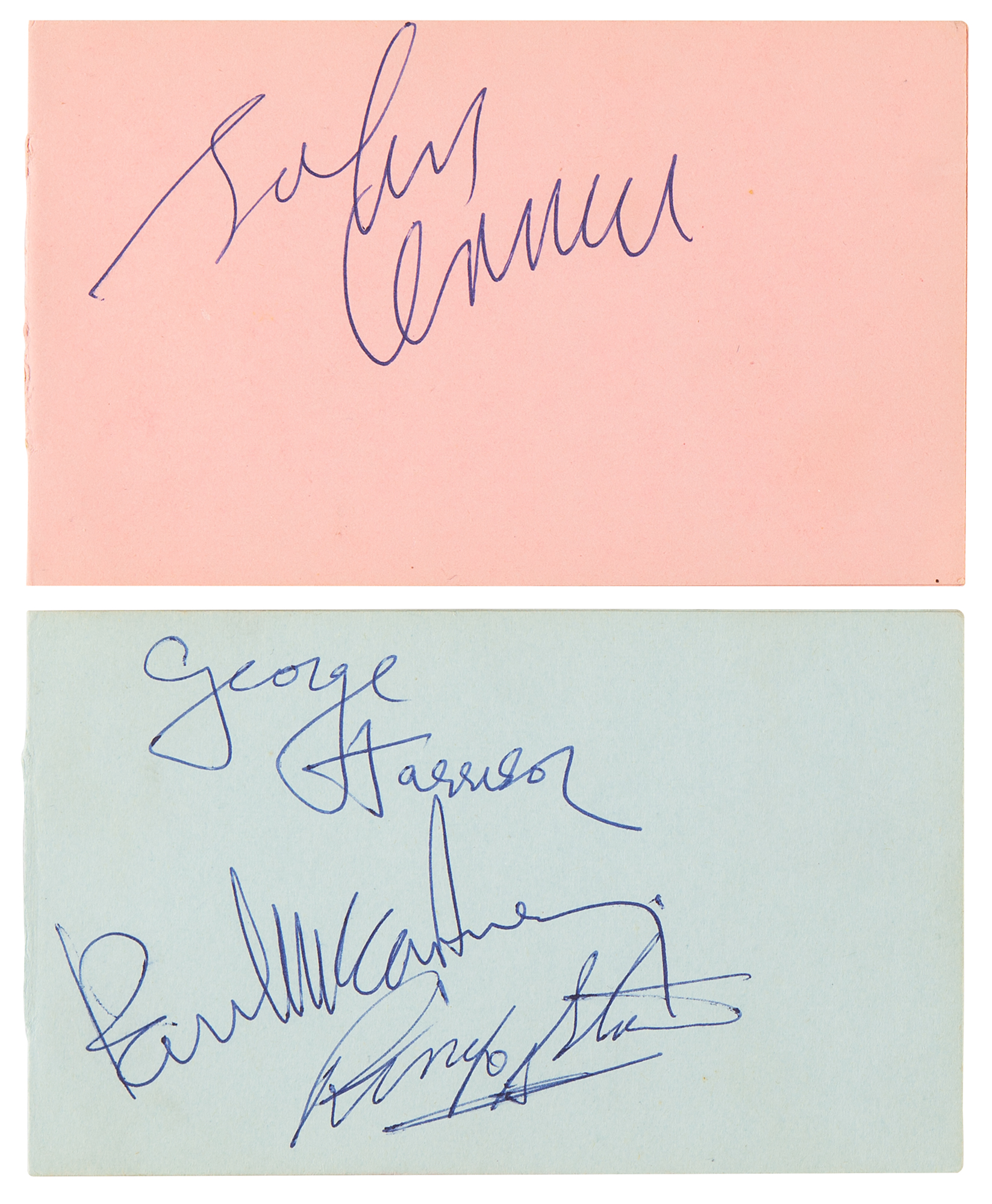 Beatles Signatures - Bold Examples from Late 1963–Early 1964