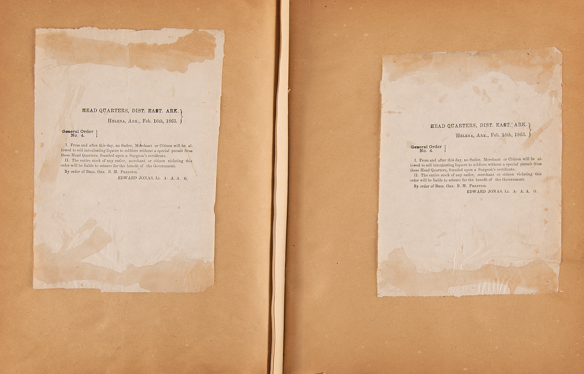 Abraham Lincoln: The Civil War Scrapbook of Abraham Jonas, State