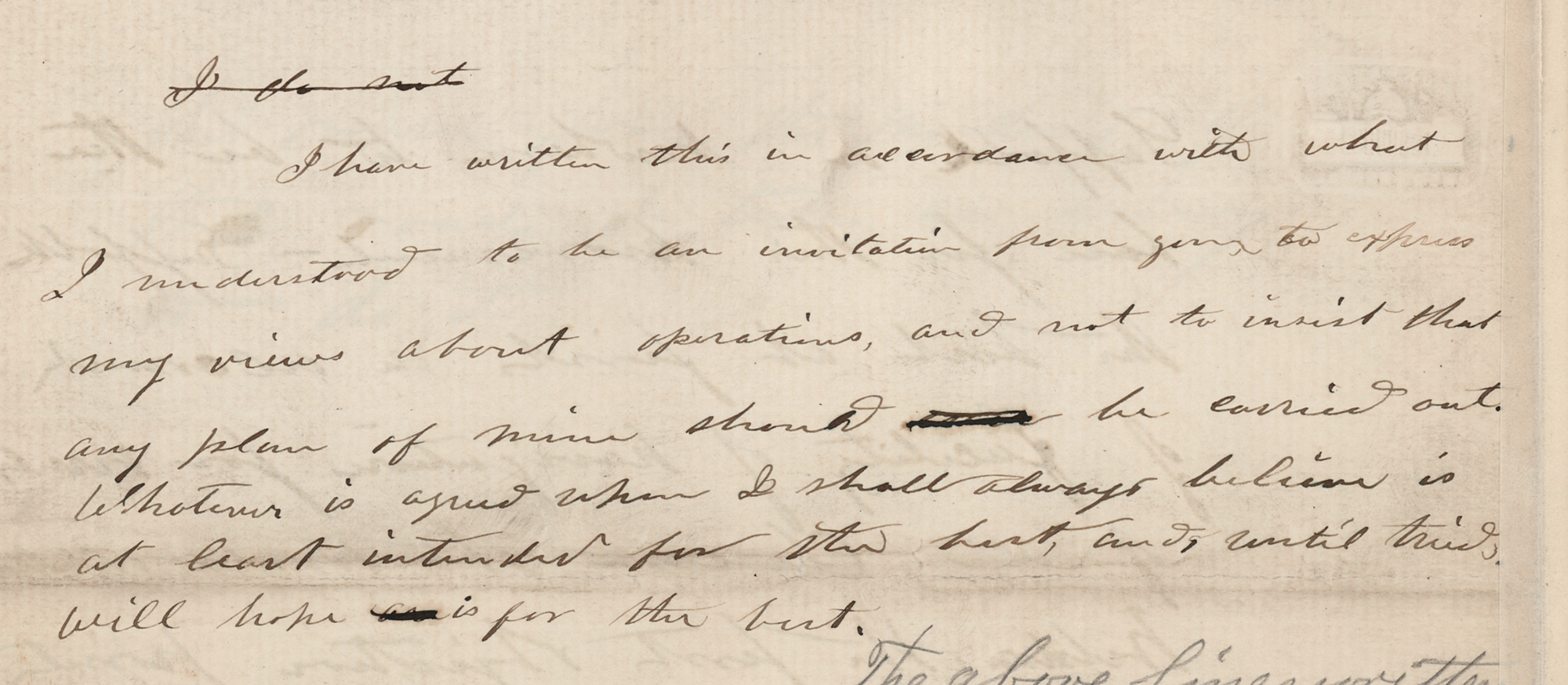 U. S. Grant Civil War-Dated Handwritten Statement Directed to Henry