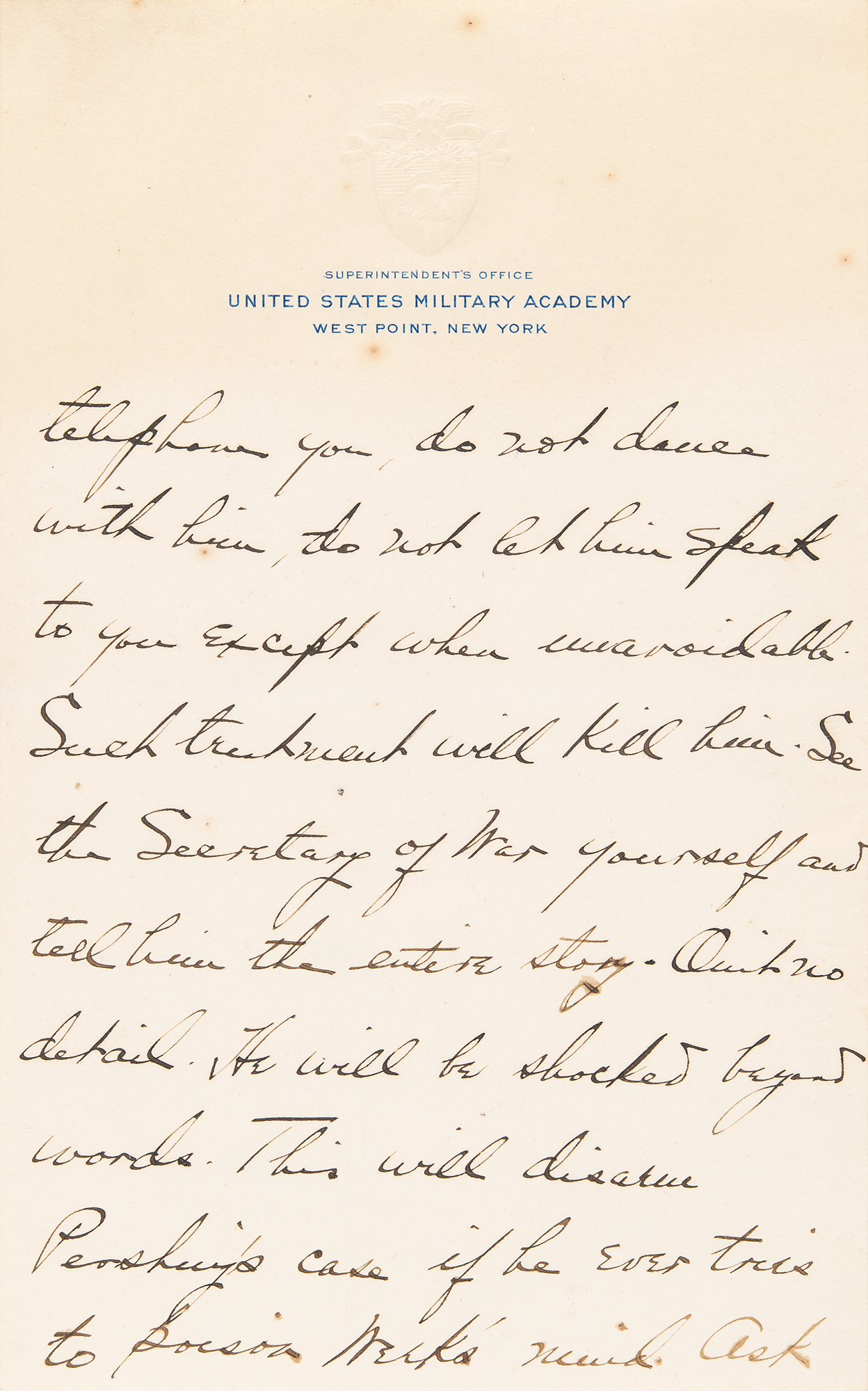Douglas MacArthur 11-Page Autograph Letter Signed to His