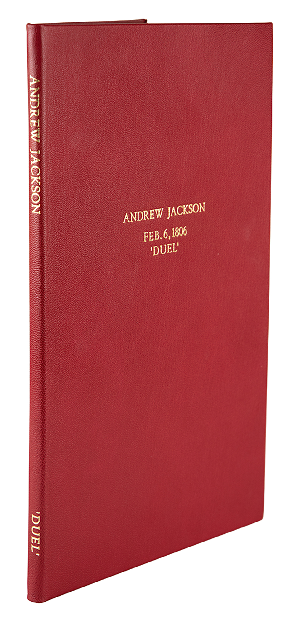 Andrew Jackson Autograph Letter Signed, Preceding a Duel: "It is