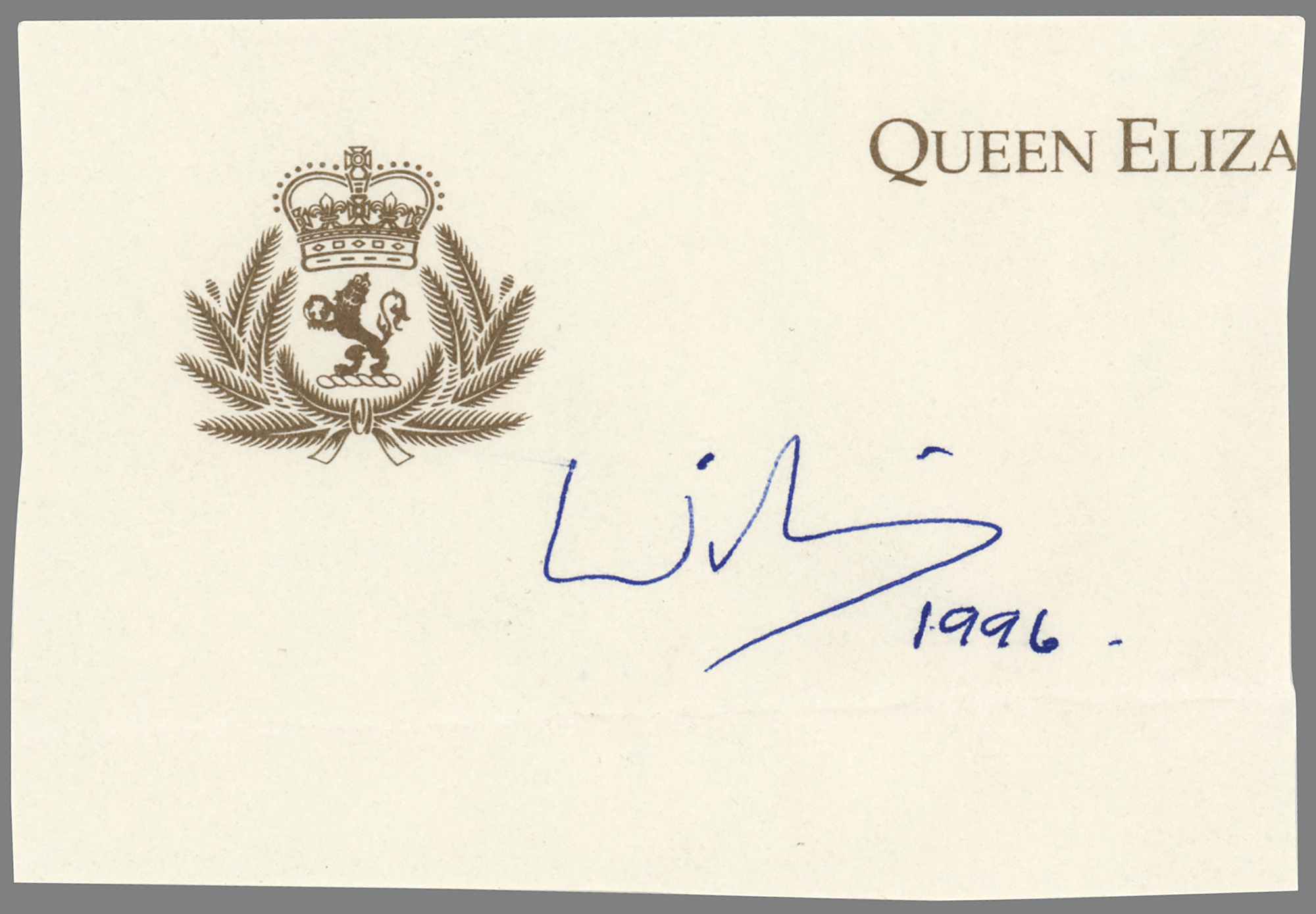 Prince William Signature | RR Auction