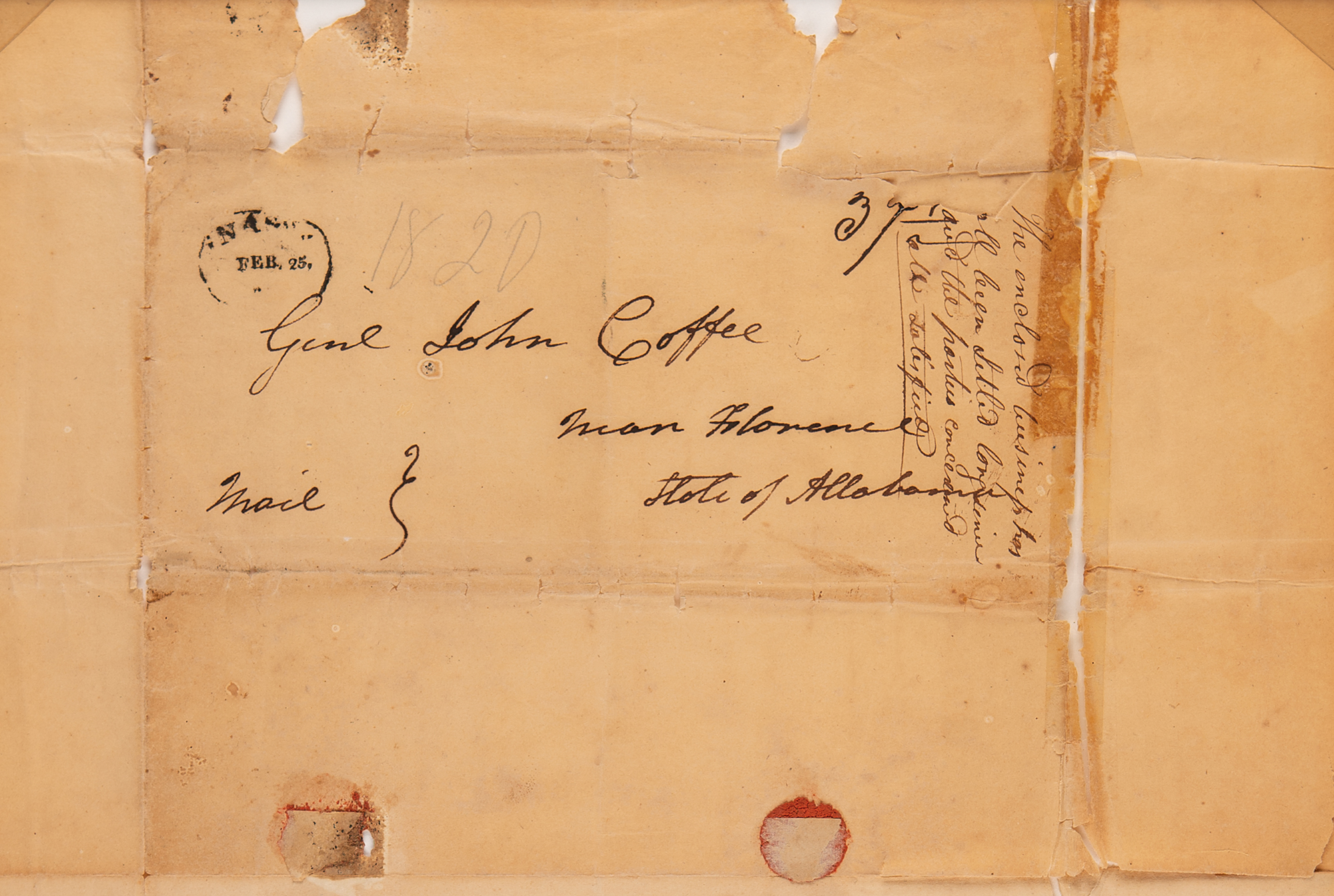 Andrew Jackson Autograph Letter Signed on the Missouri Compromise | RR