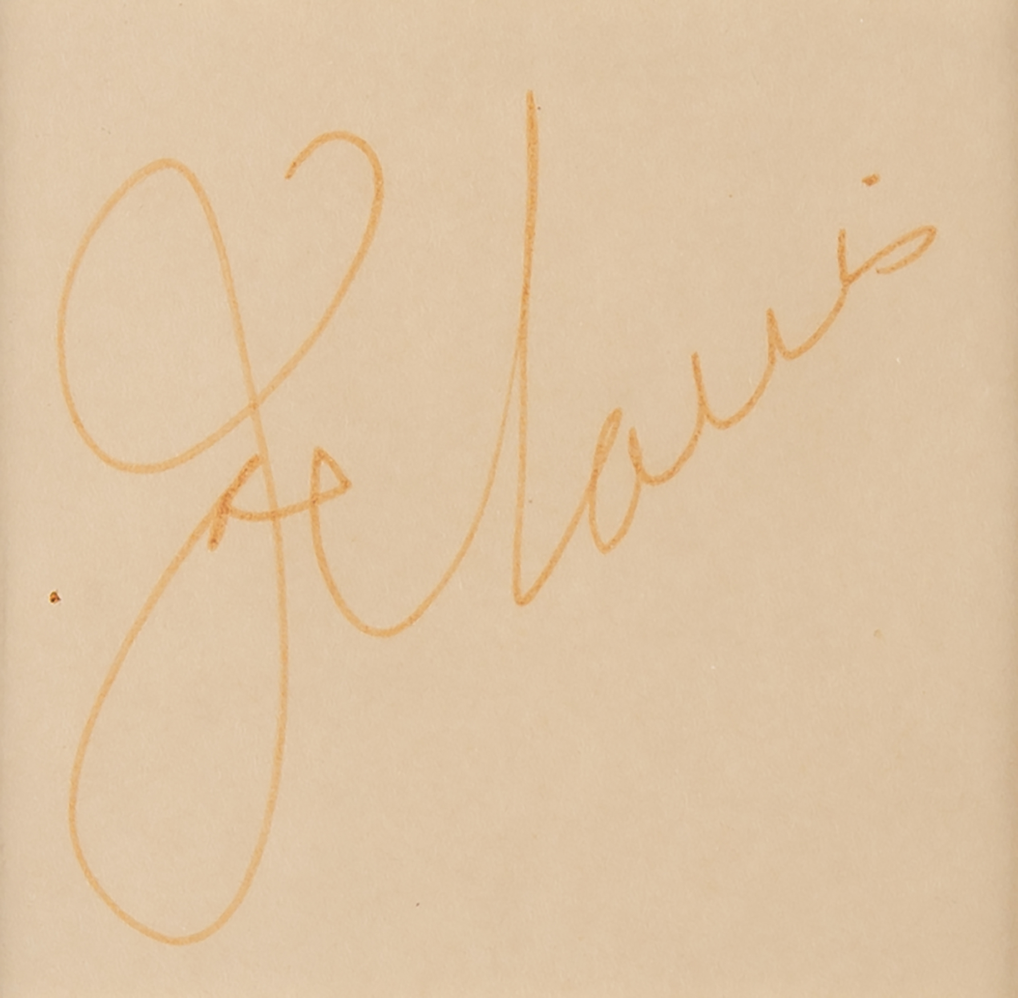 Joe Louis Signature | RR Auction