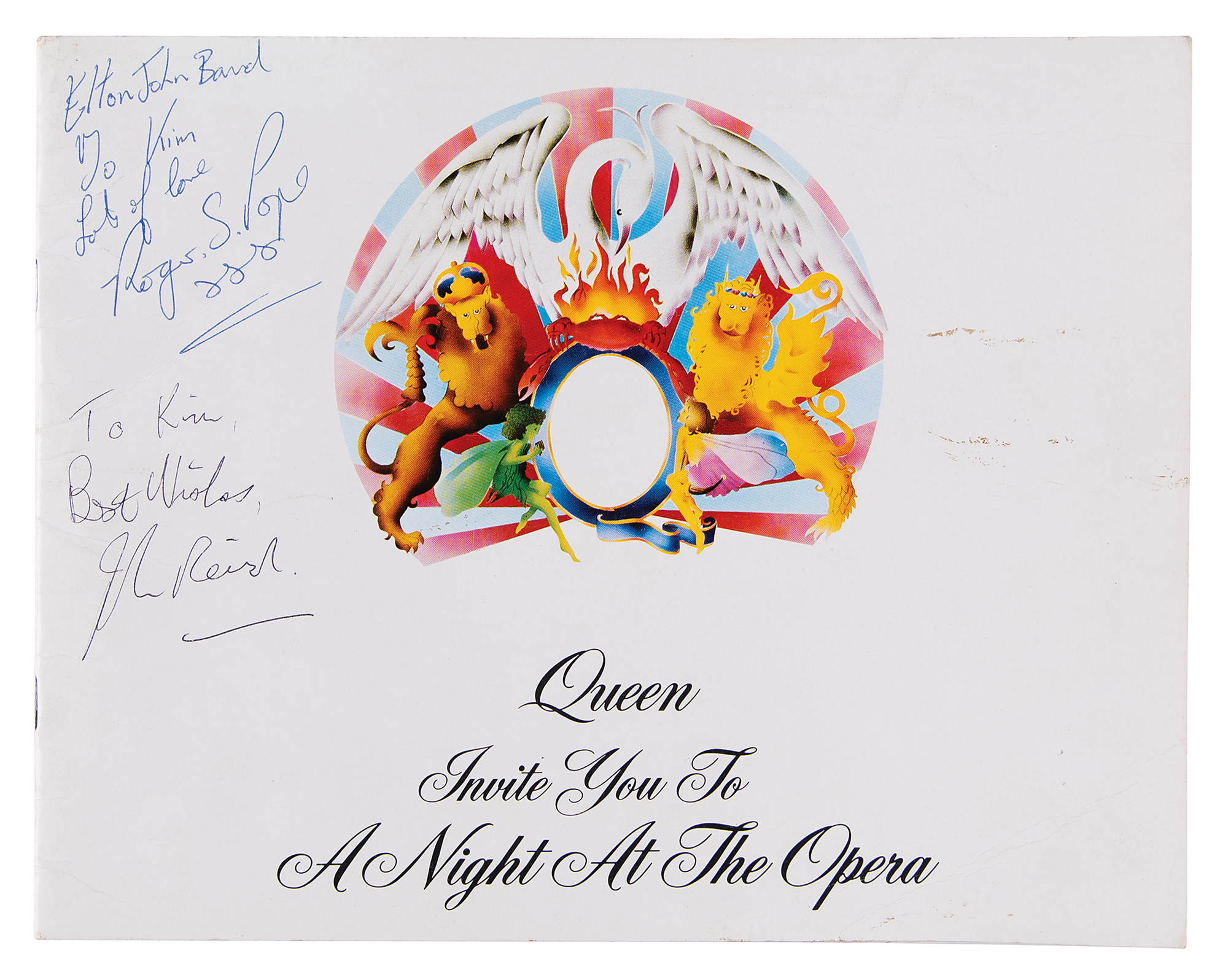 Queen Signed Program: 'A Night at the Opera' | RR Auction