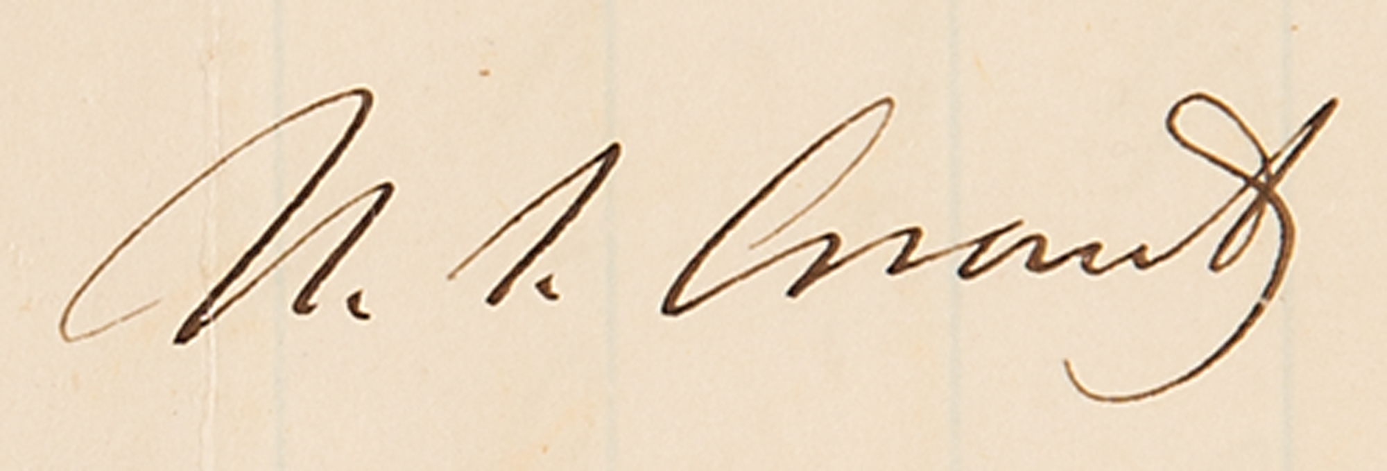 U. S. Grant Autograph Letter Signed as President, Honoring the Union's