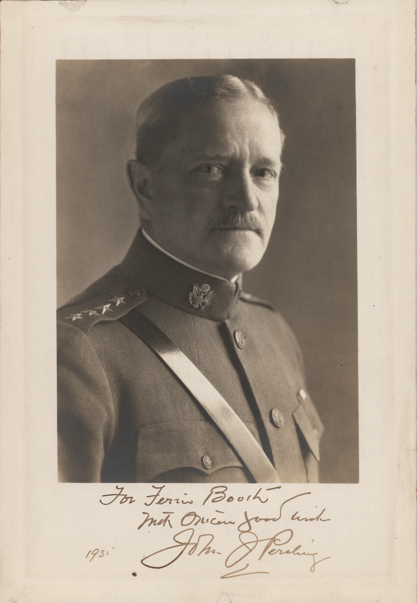 John J. Pershing Signed Photograph | RR Auction