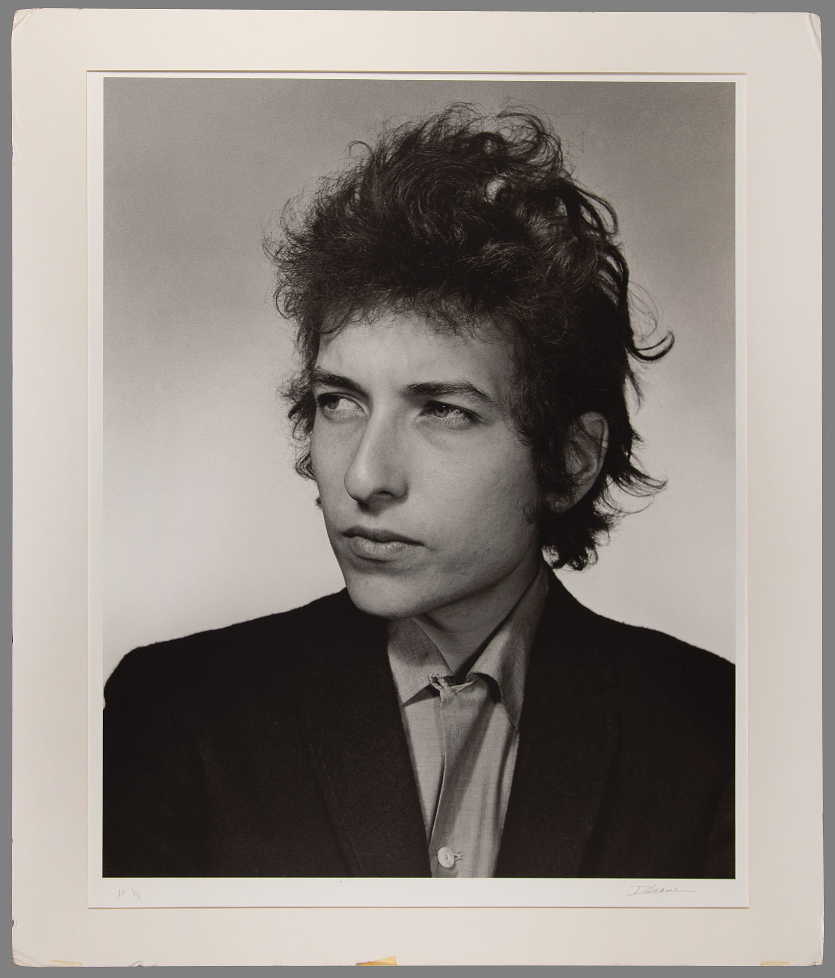 Bob Dylan Huge Oversized Original Portrait Photograph by Daniel Kramer