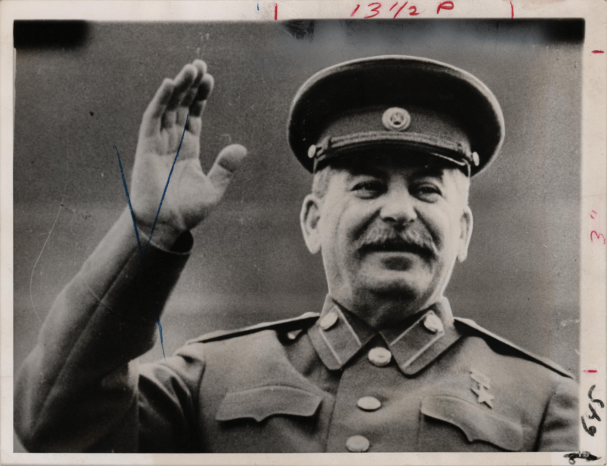 Joseph Stalin Original Wirephoto (1953) | RR Auction