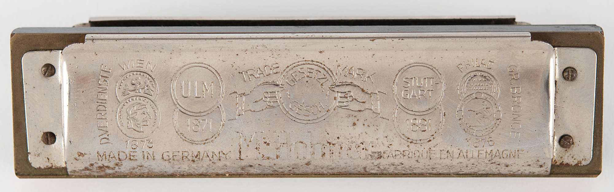 Bob Dylan's Stage-Used Hohner Marine Band Harmonica (European Leg,