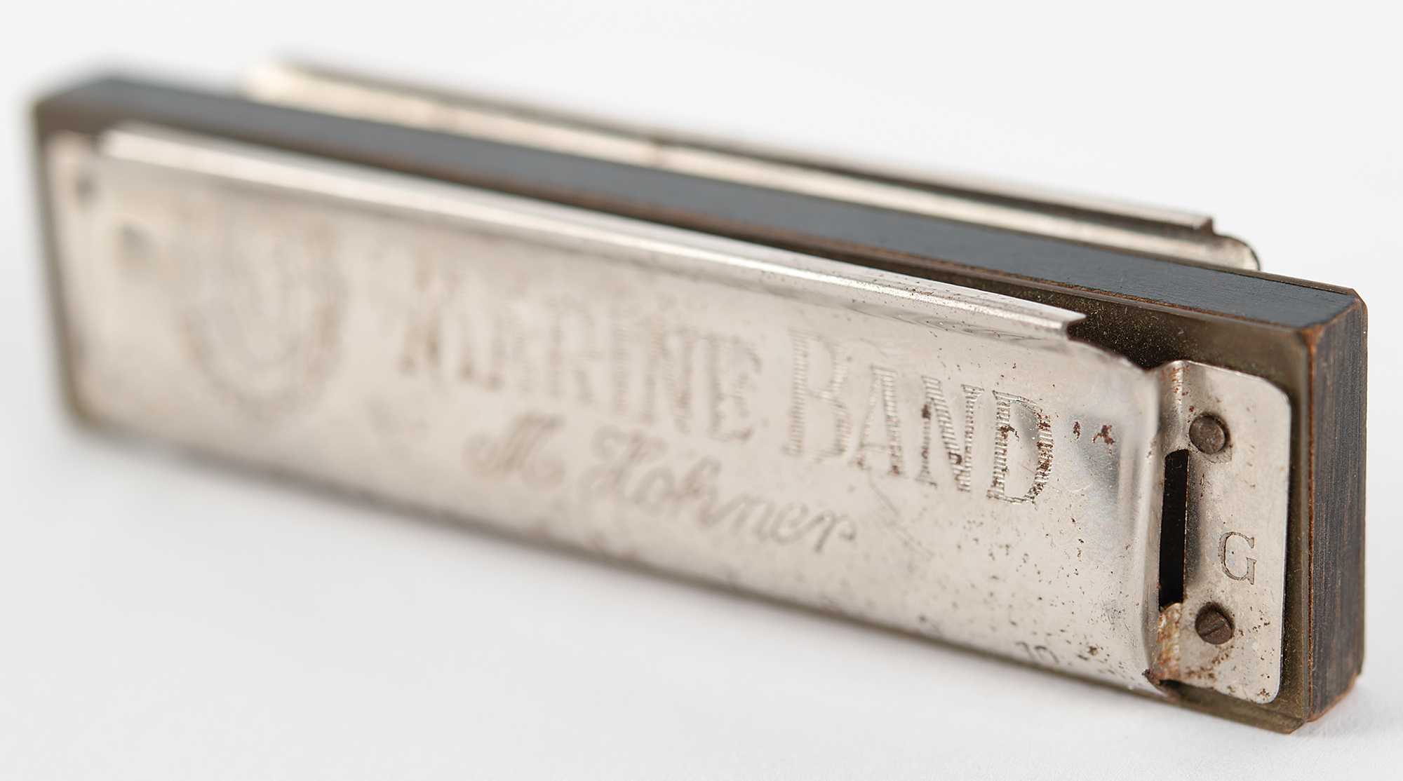 Bob Dylan's Stage-Used Hohner Marine Band Harmonica (European Leg,