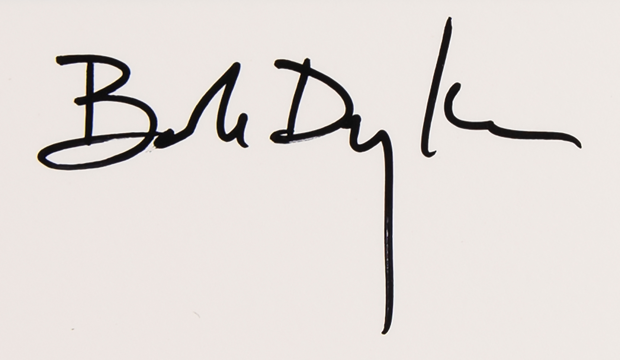 Bob Dylan Oversized Signed Photograph (Ltd. Ed. #IV/IV) - Royal Albert