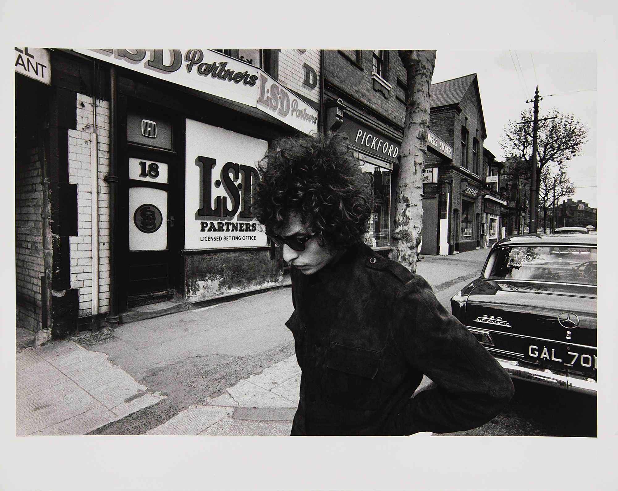 Bob Dylan Oversized Original Photograph by Barry Feinstein - 'LSD