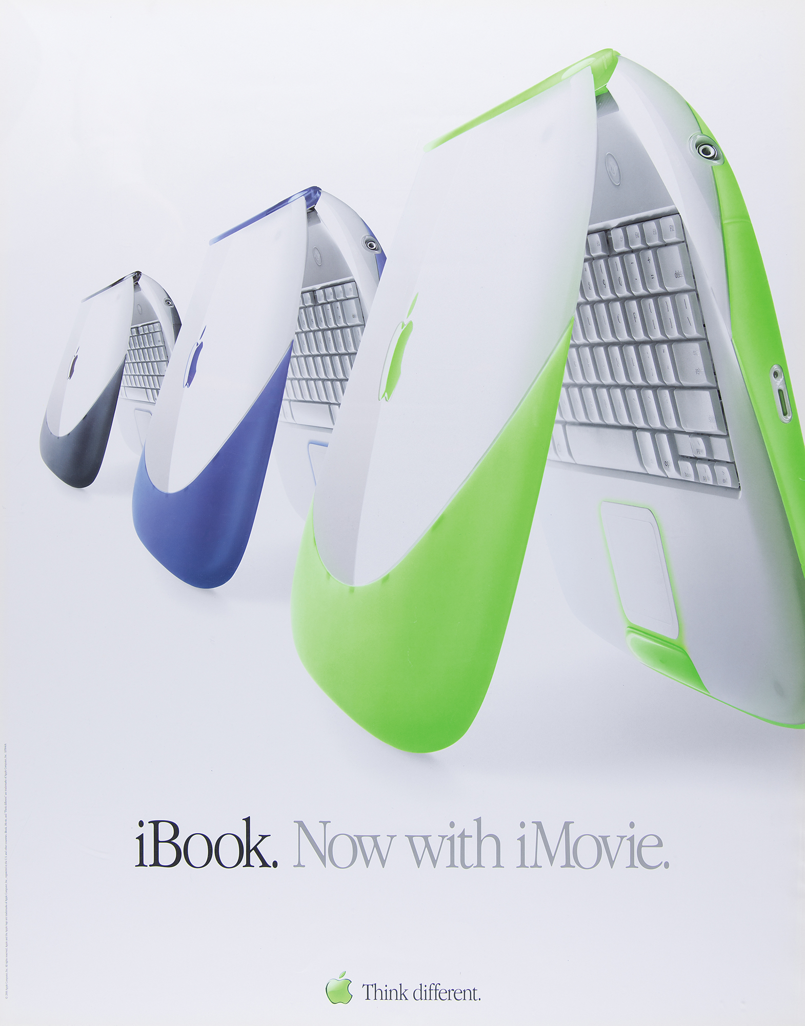 Apple iBook 'Think Different' Poster | RR Auction