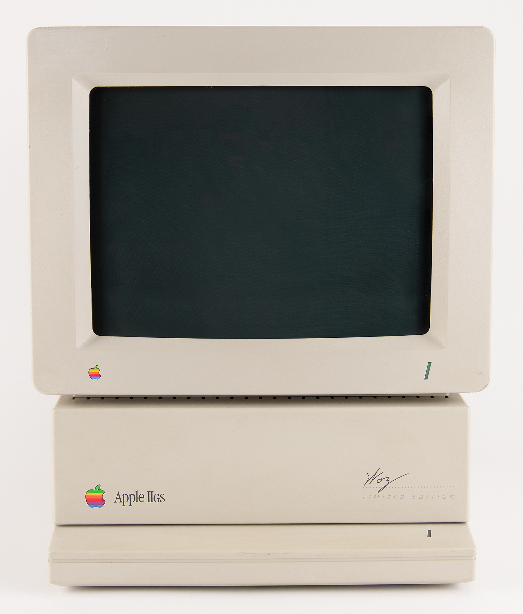 Apple IIGS 'Woz Edition' Computer with Monitor, Keyboard, Mouse,