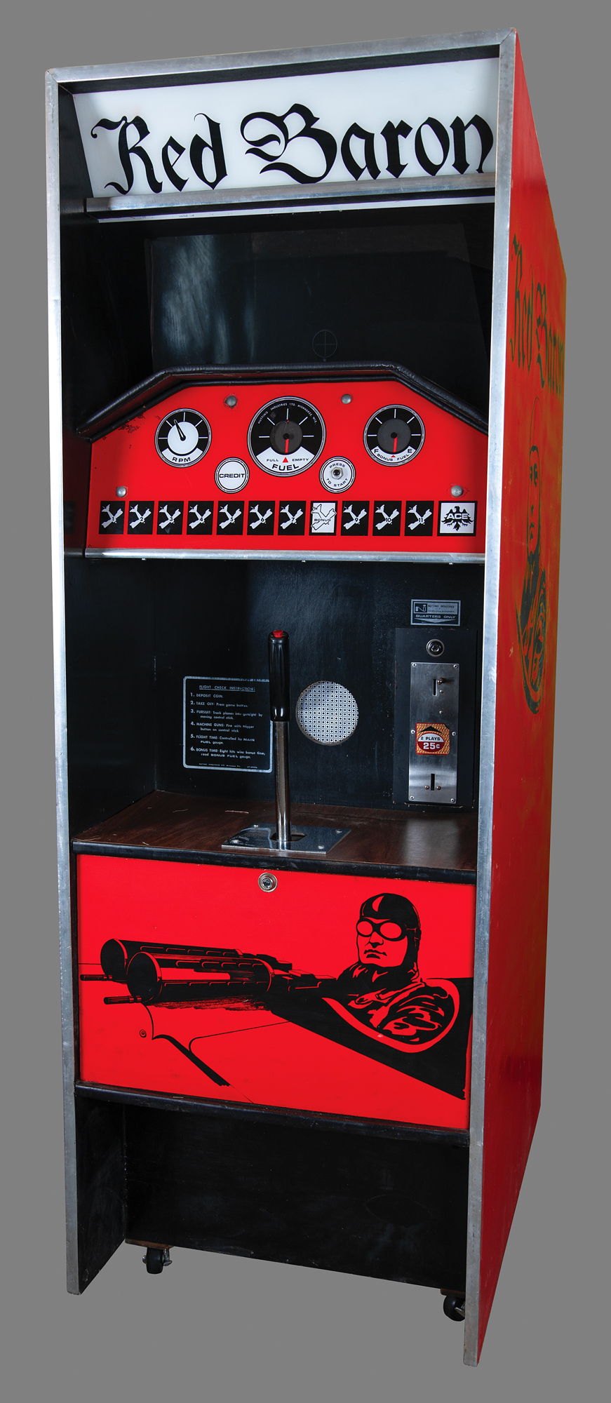 Super Red Baron Arcade Projector Game (Nutting, 1972) | RR Auction