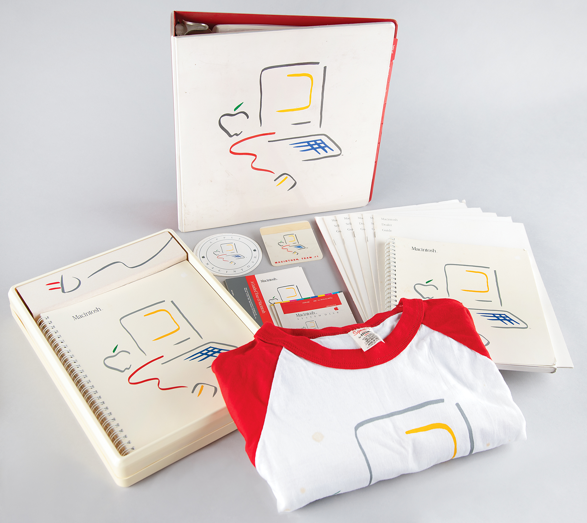 Apple Macintosh 'Picasso Logo' Marketing Group Lot - From the