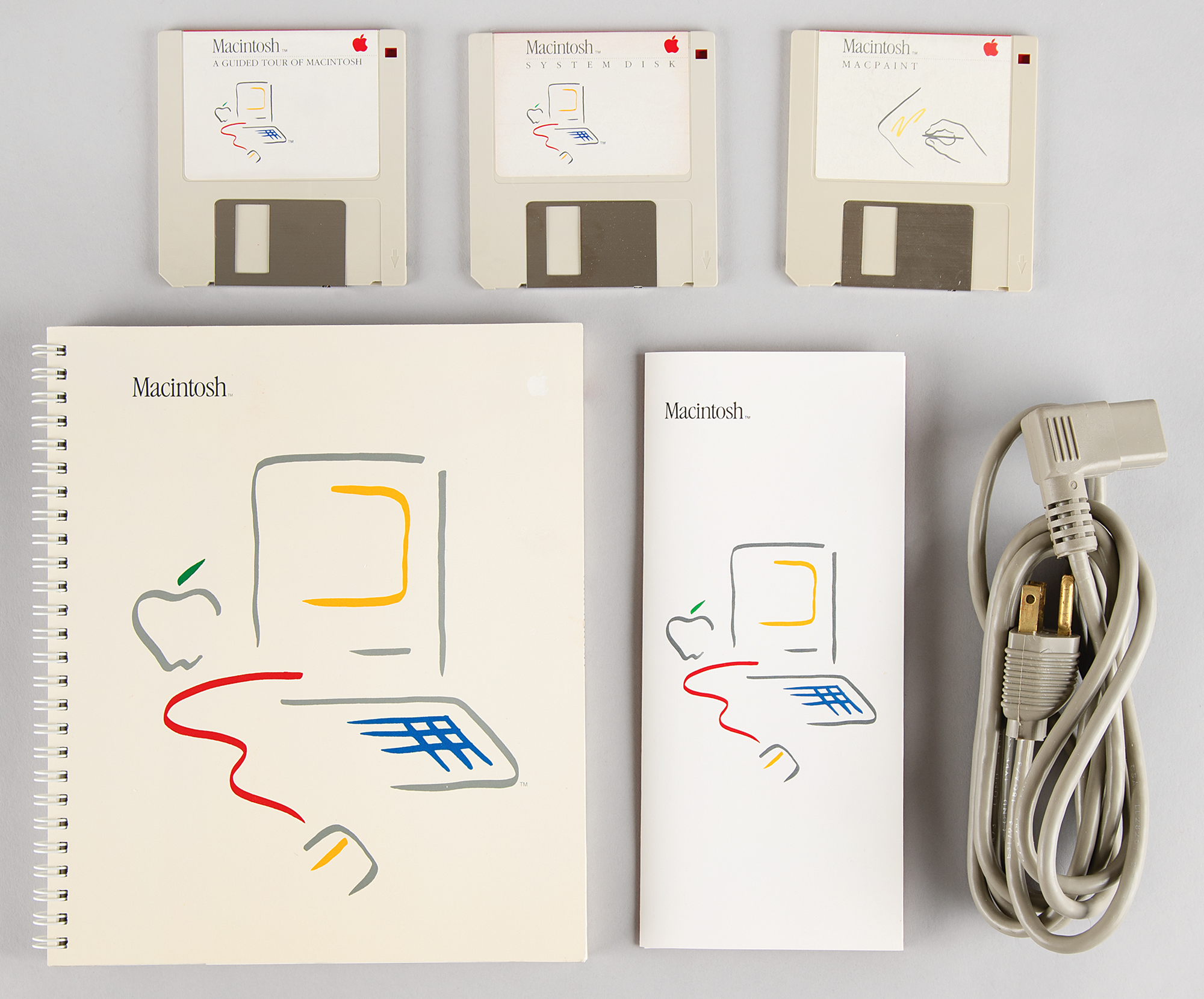 Apple Macintosh 'Picasso Logo' Marketing Group Lot - From the