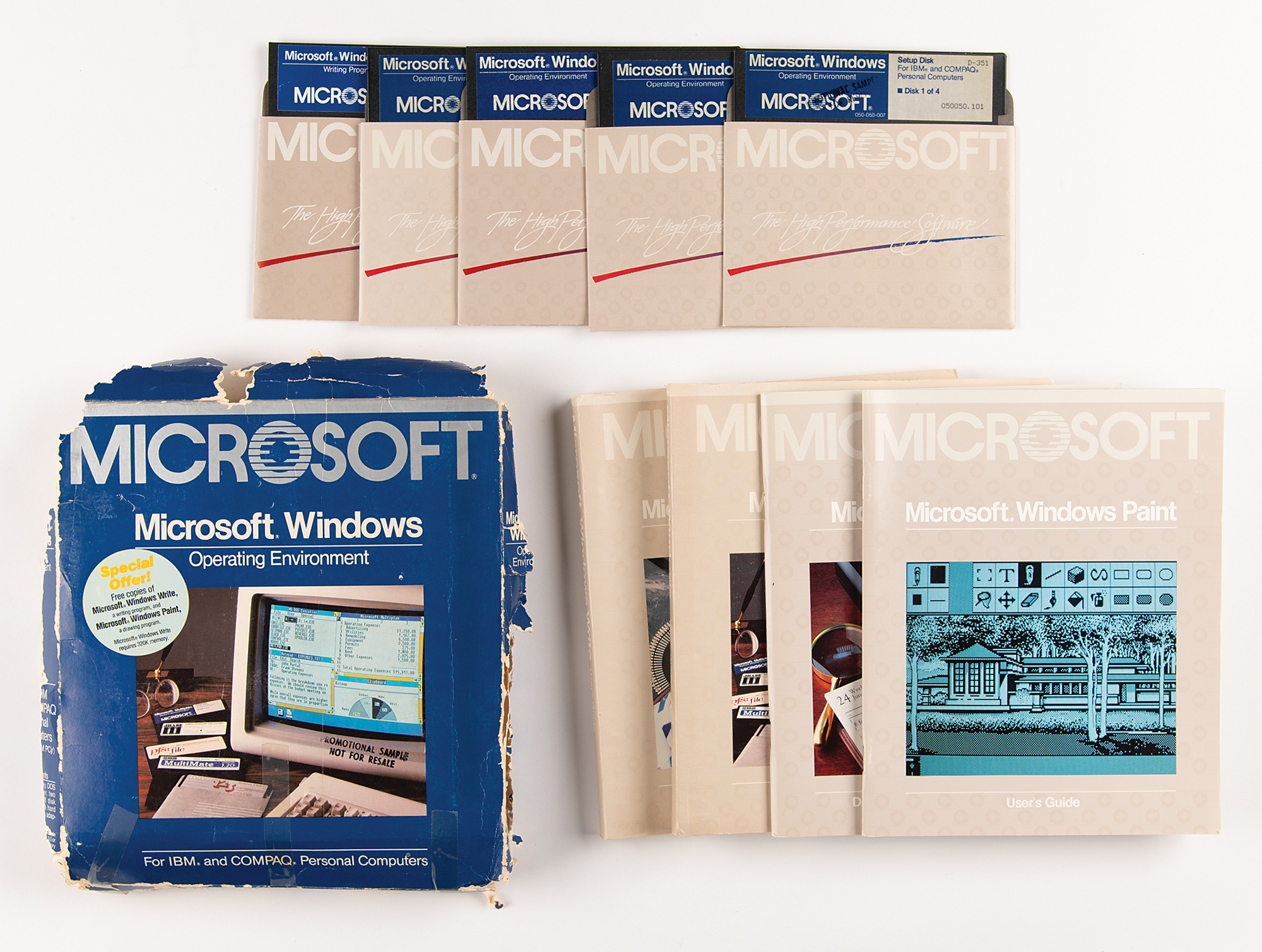 IBM DOS 1.0 and Microsoft Windows 1.0 Software | RR Auction