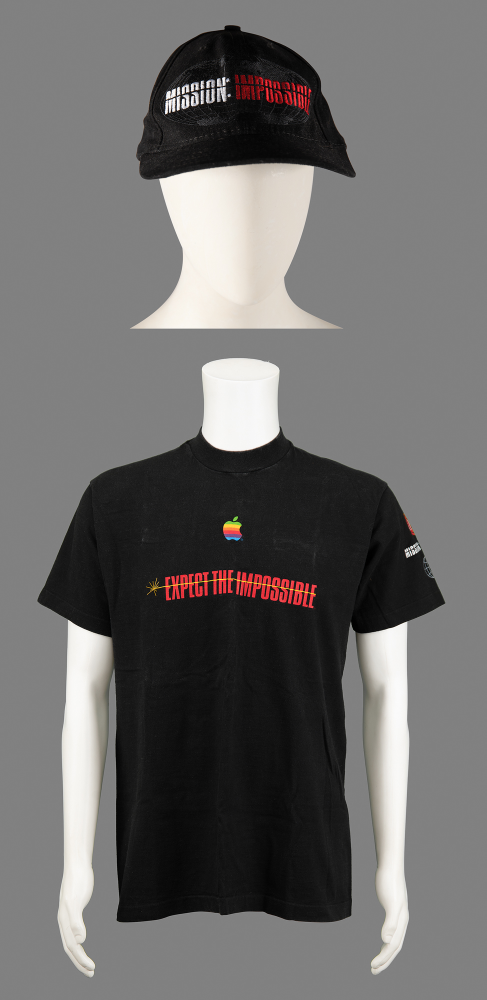 Apple Computer 'Mission: Impossible' Promotional T-Shirt and Cap | RR