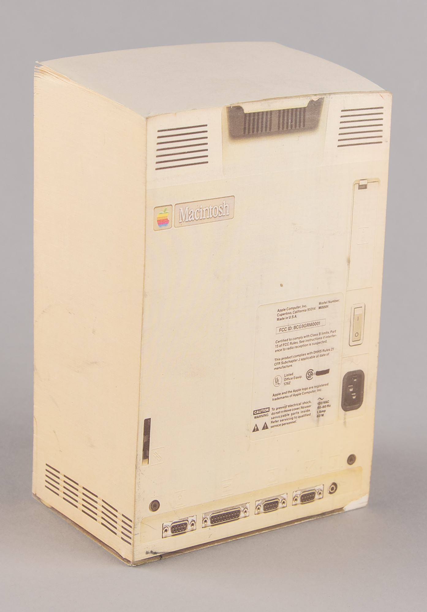 Apple Computer 'Macintosh 128K Computer' Notepad Block | RR Auction