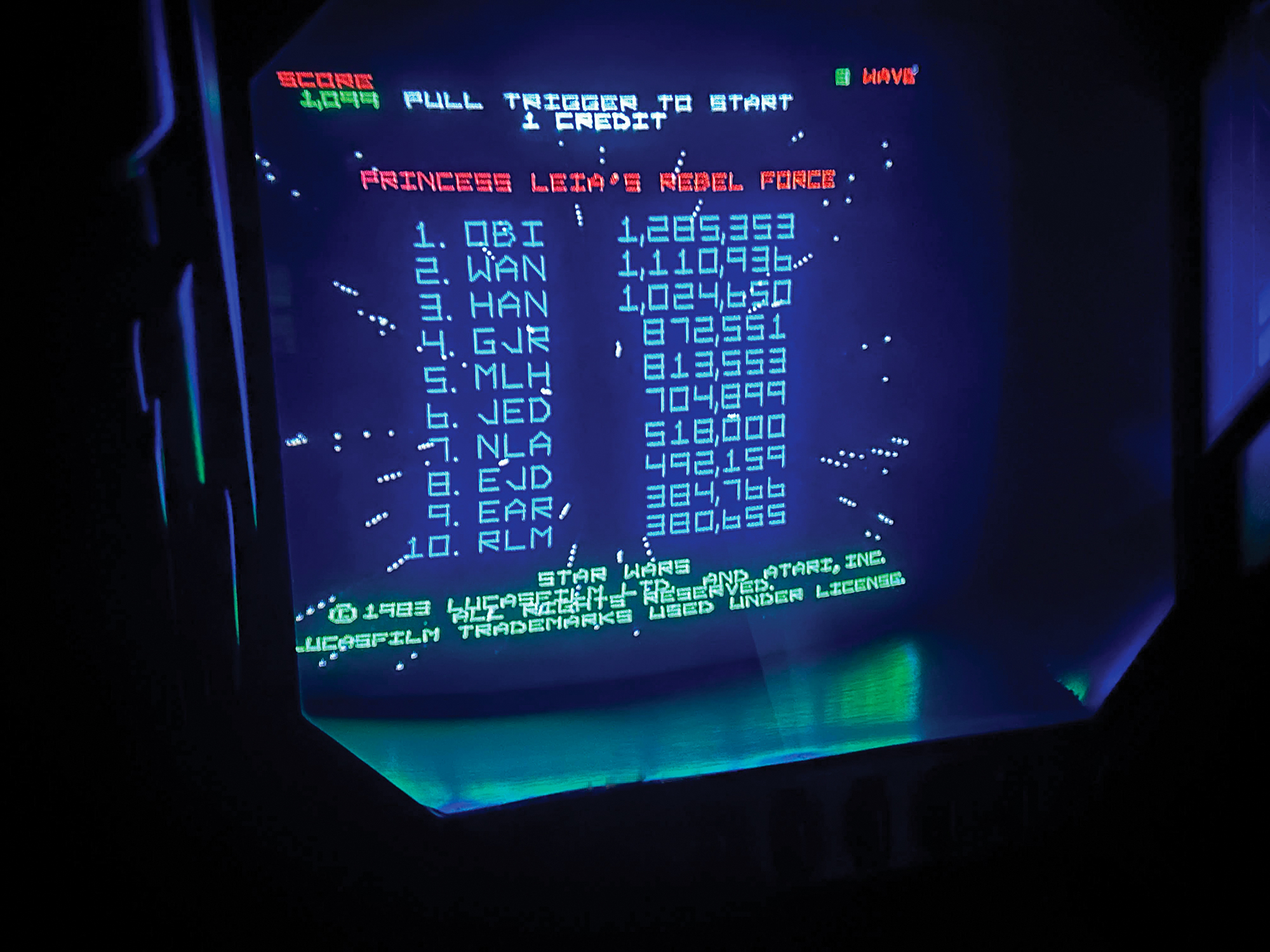 Atari: Star Wars Arcade Video Game (1983) - Cockpit Version | RR