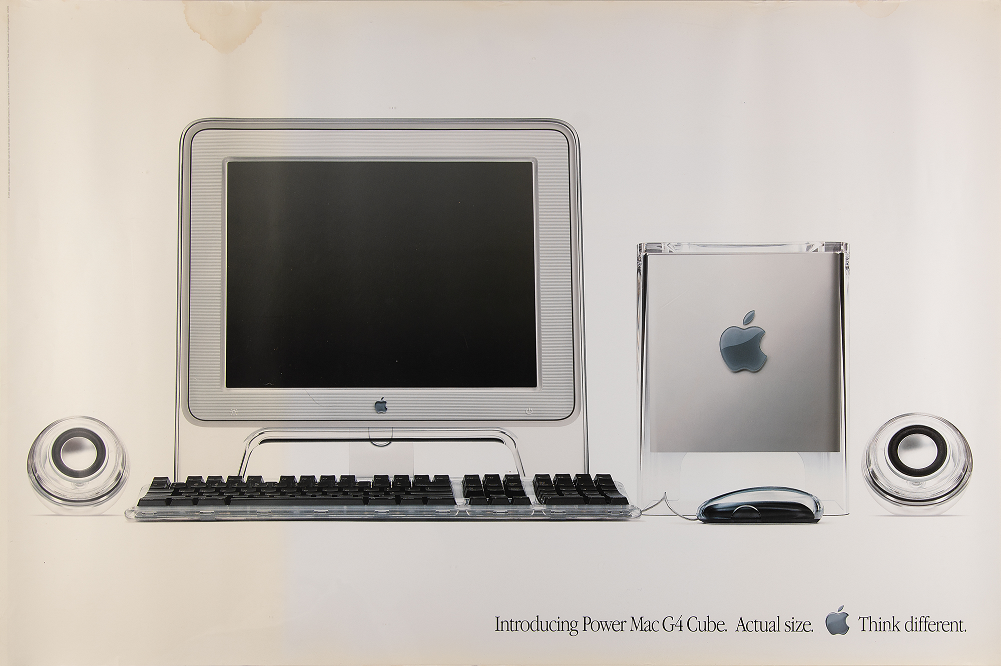 Apple iMac G3 and Power Mac G4 Cube (4) Posters | RR Auction