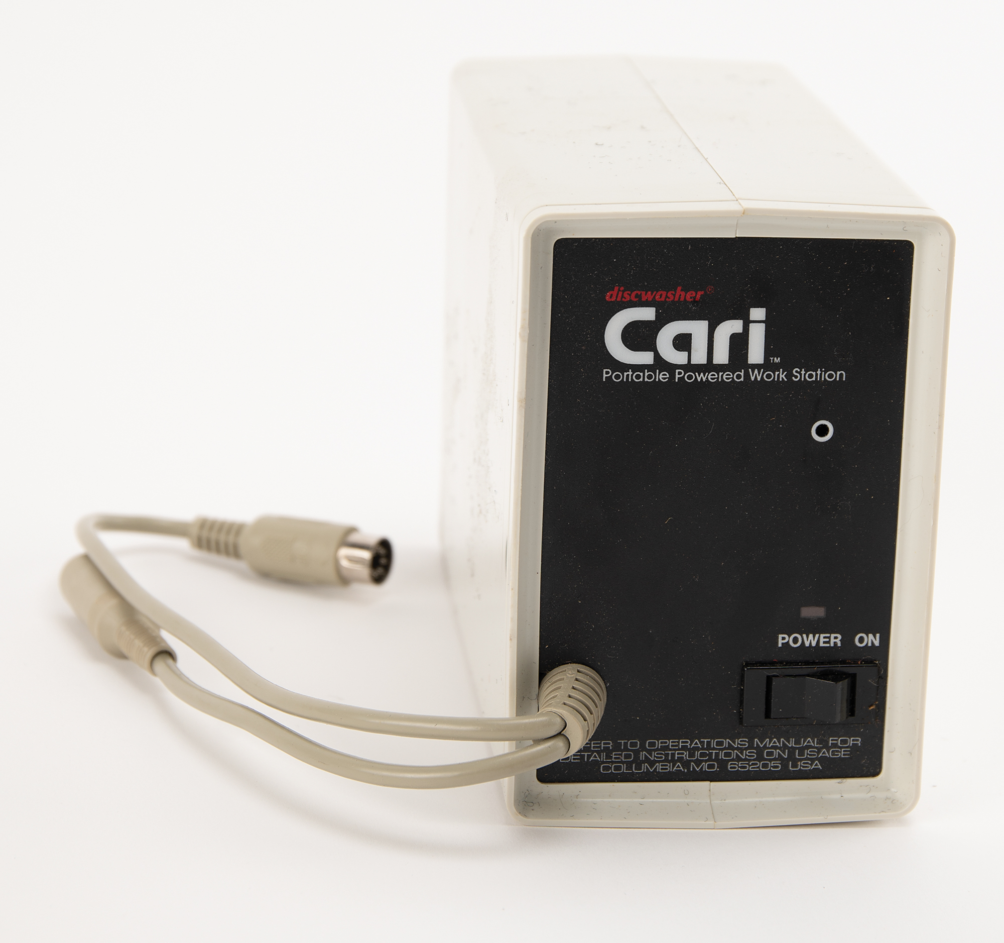 Apple IIc Computer with Rare Flat Panel Display and Cari Portable Work