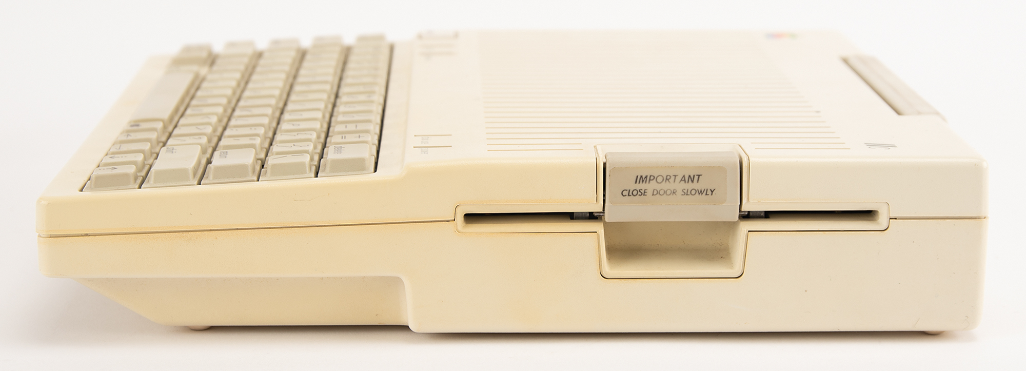 Apple IIc Computer with Rare Flat Panel Display and Cari Portable Work