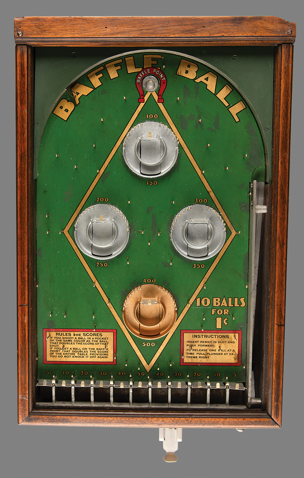 Gottlieb 'Baffle Ball' Pinball Machine (1931) | RR Auction