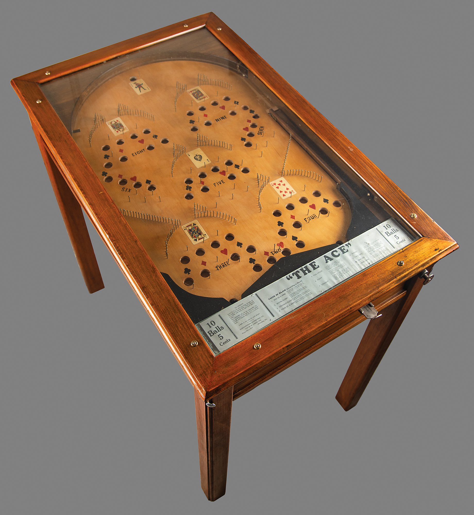 Northwestern 'The Ace' Pinball Machine (Early 1930s) | RR Auction