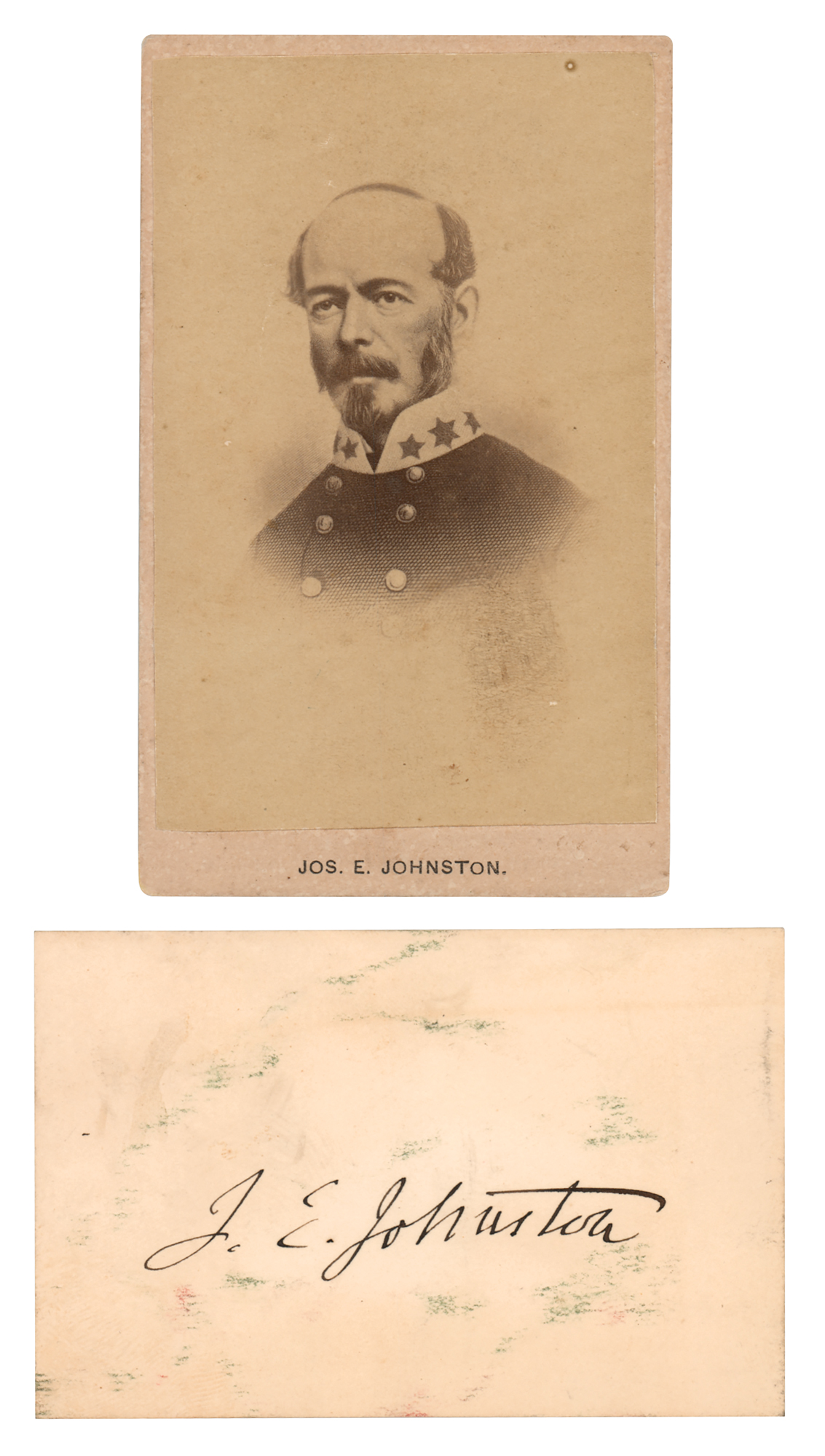 Joseph E. Johnston Signature | RR Auction