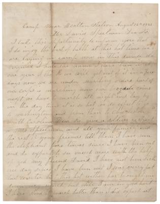 Civil War: Union Soldier's Letter on the Battle of Gettysburg | RR
