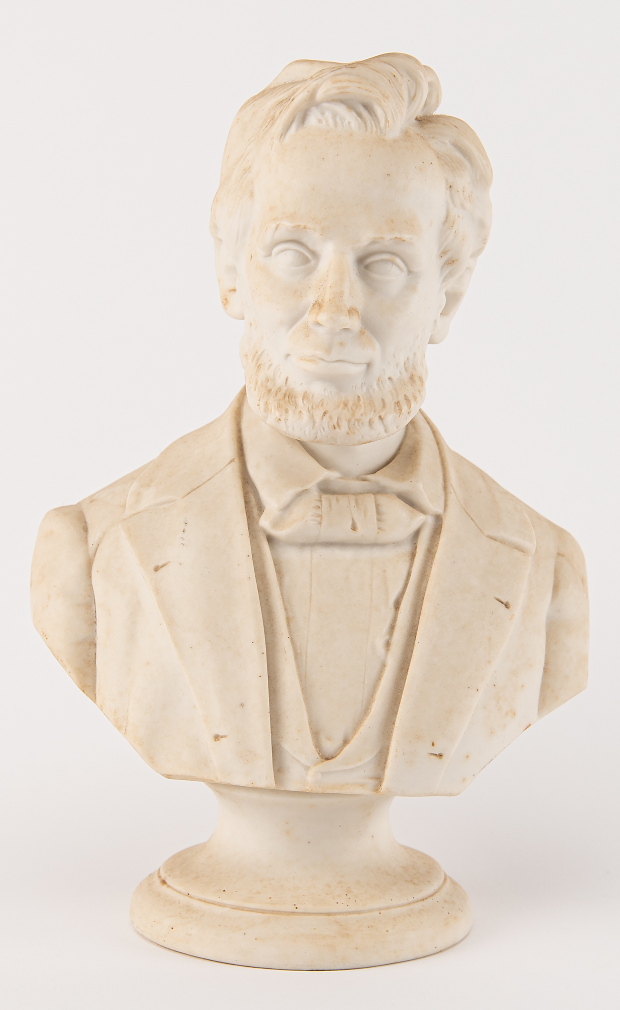 Abraham Lincoln: Bisque Porcelain Bust | RR Auction