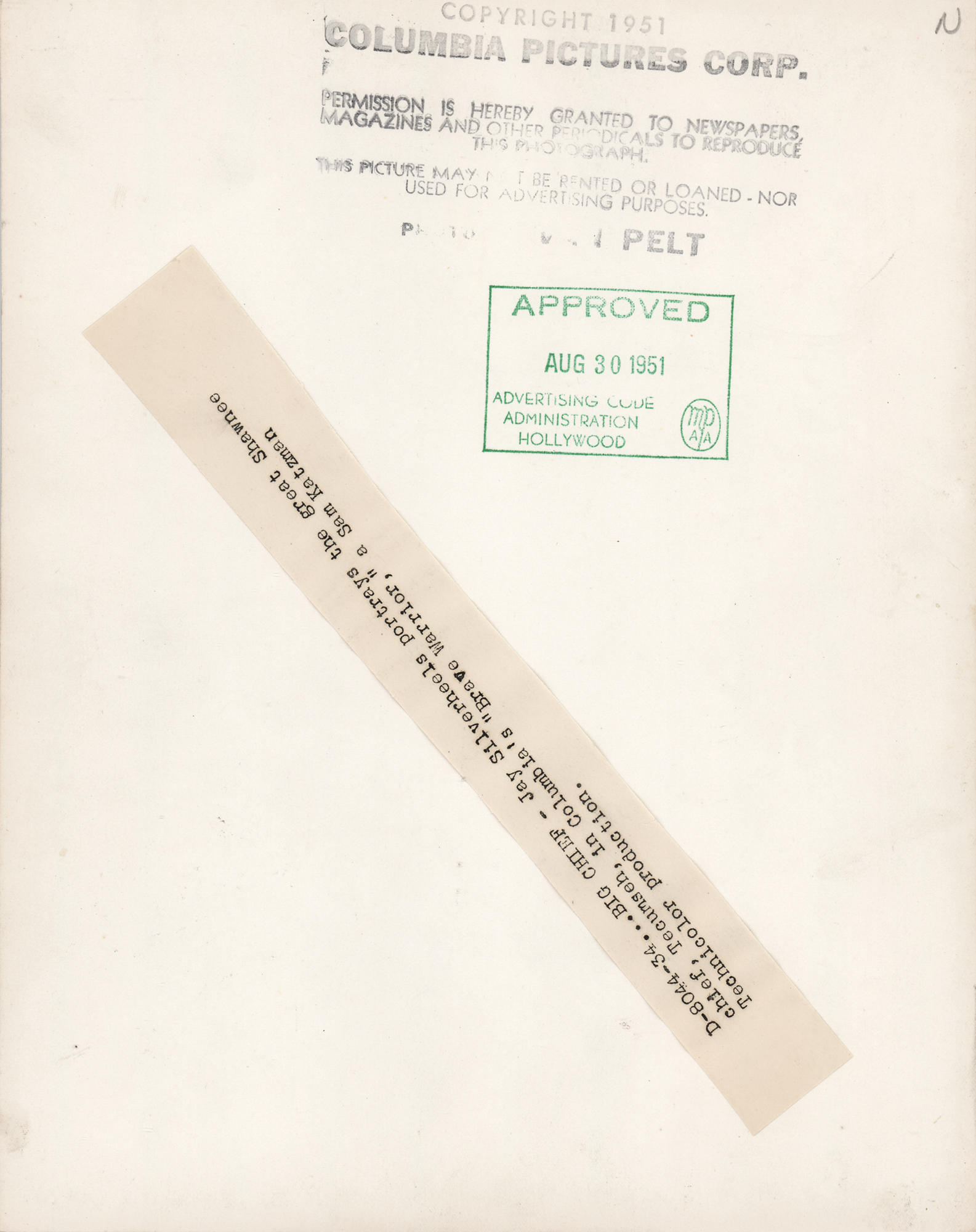 Jay Silverheels Signed Photograph | RR Auction