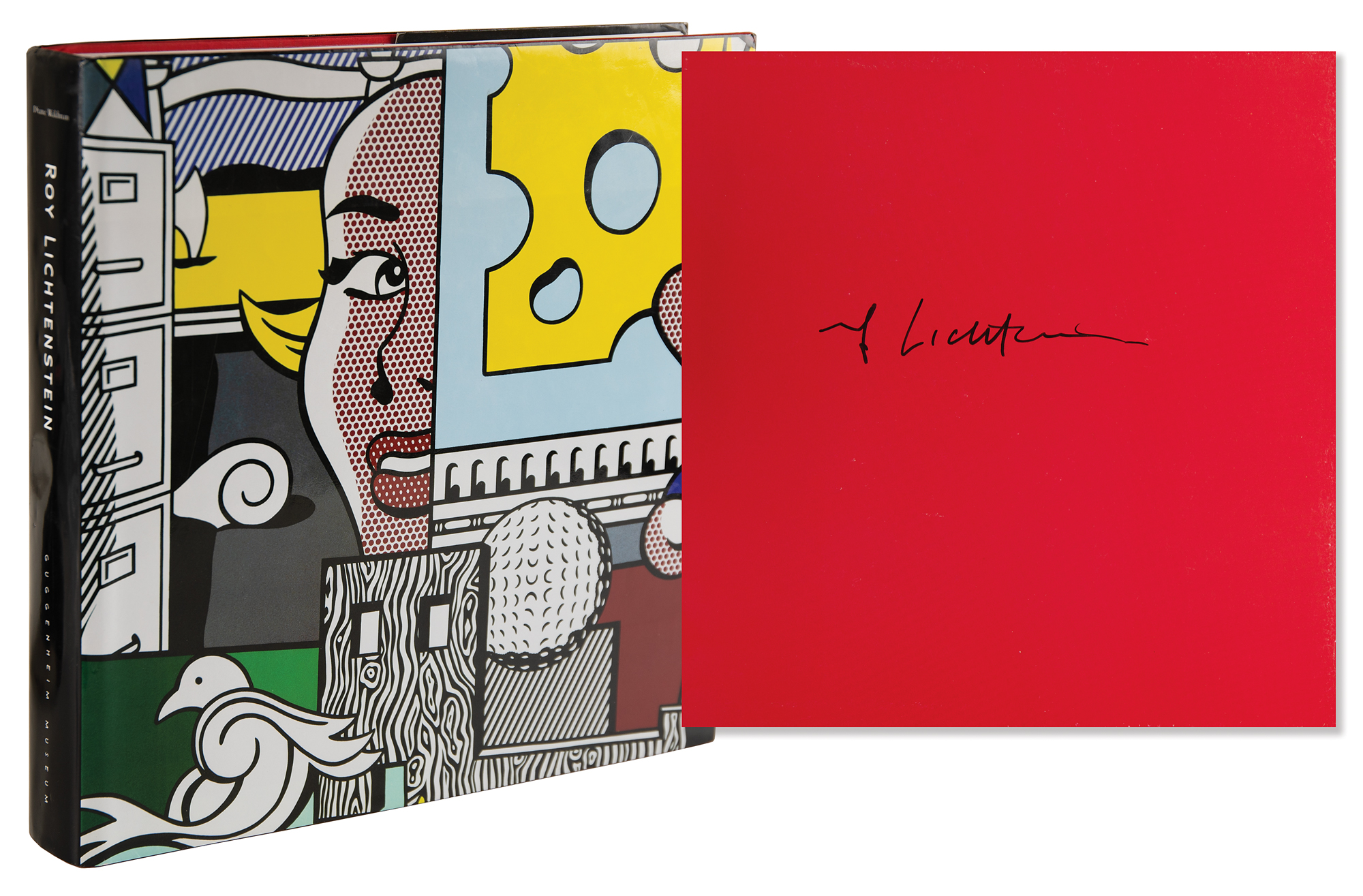 Roy Lichtenstein Signed Book - Guggenheim Museum's Roy Lichtenstein