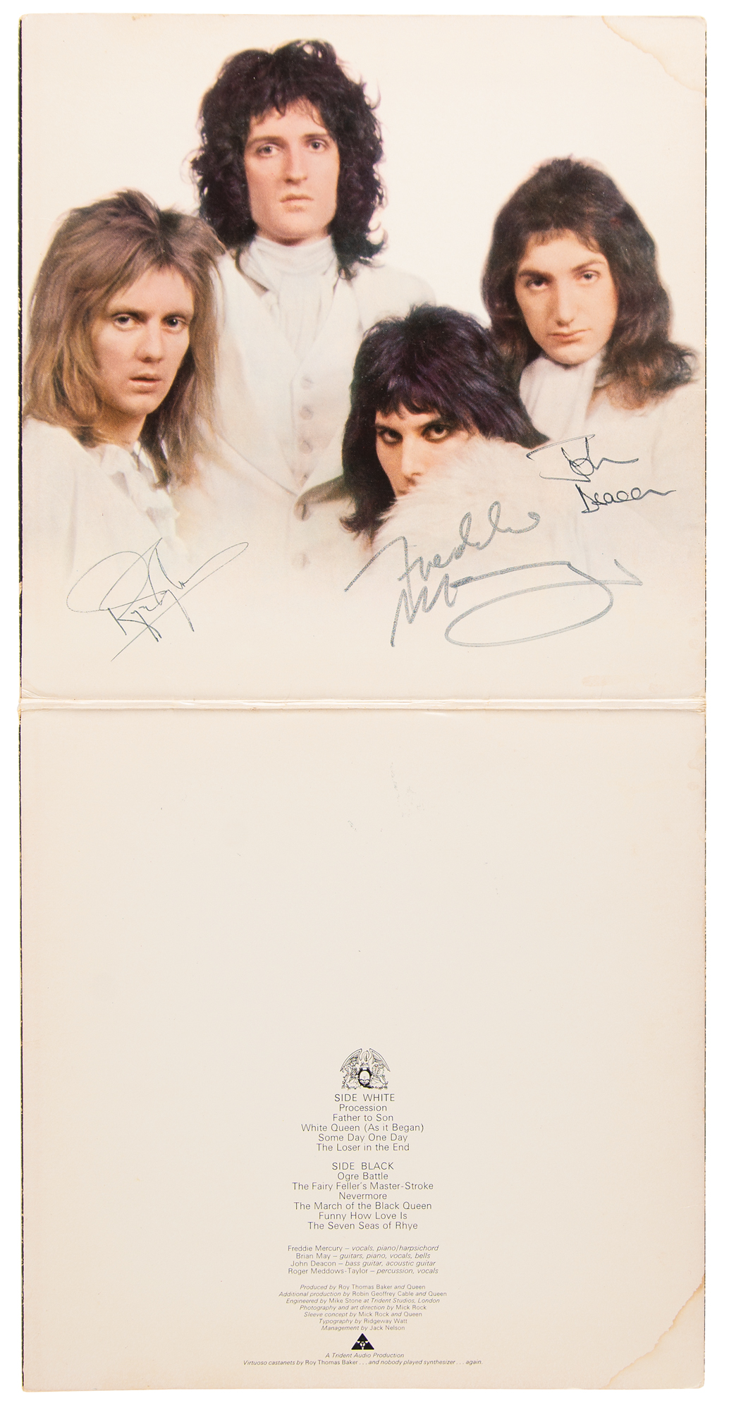 Queen Signed Album - Queen II | RR Auction