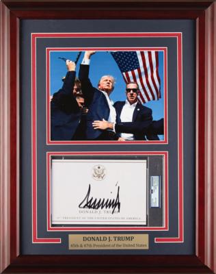 Donald Trump Signature | RR Auction