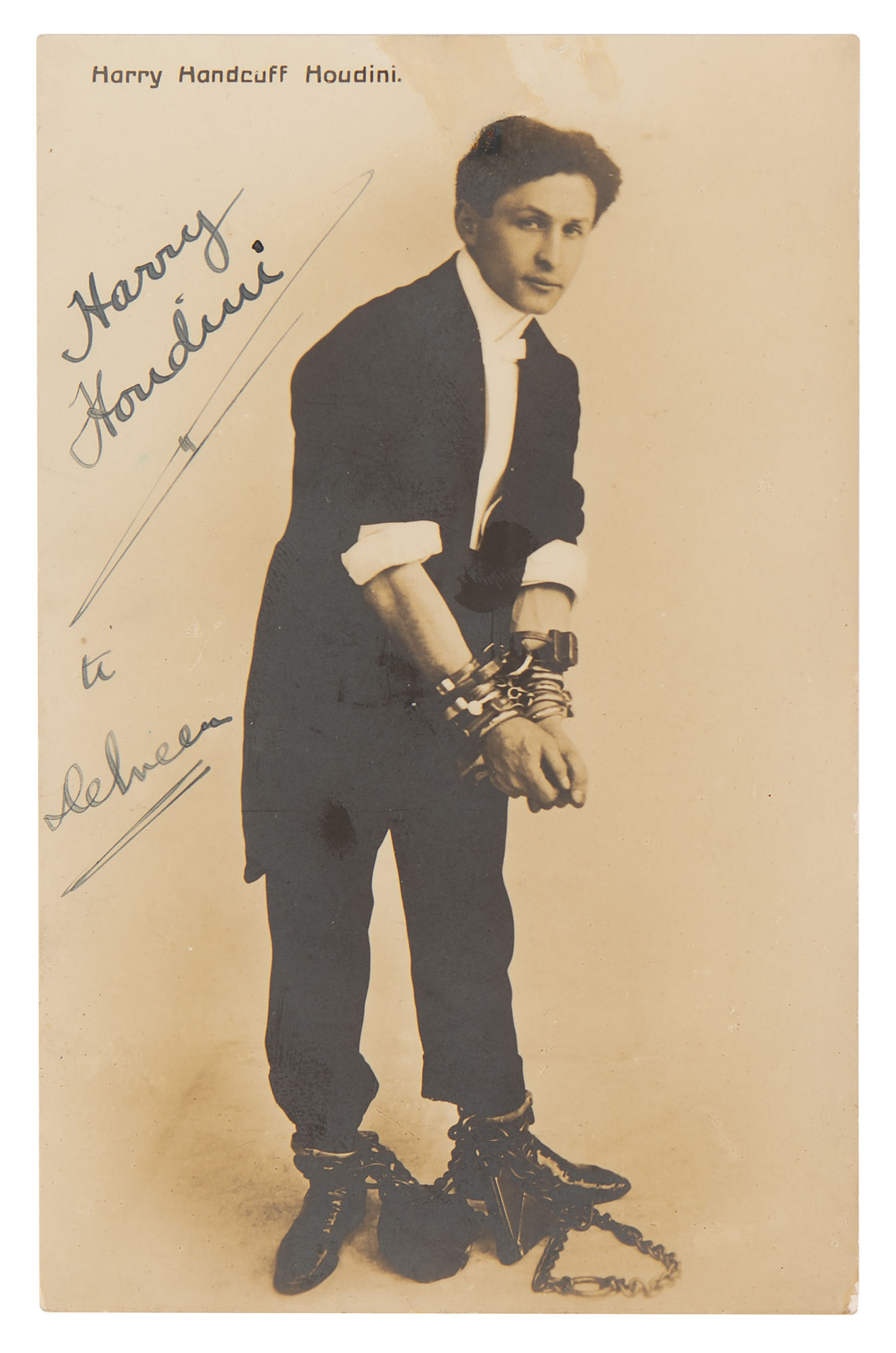 Harry Houdini Signed Photograph | RR Auction