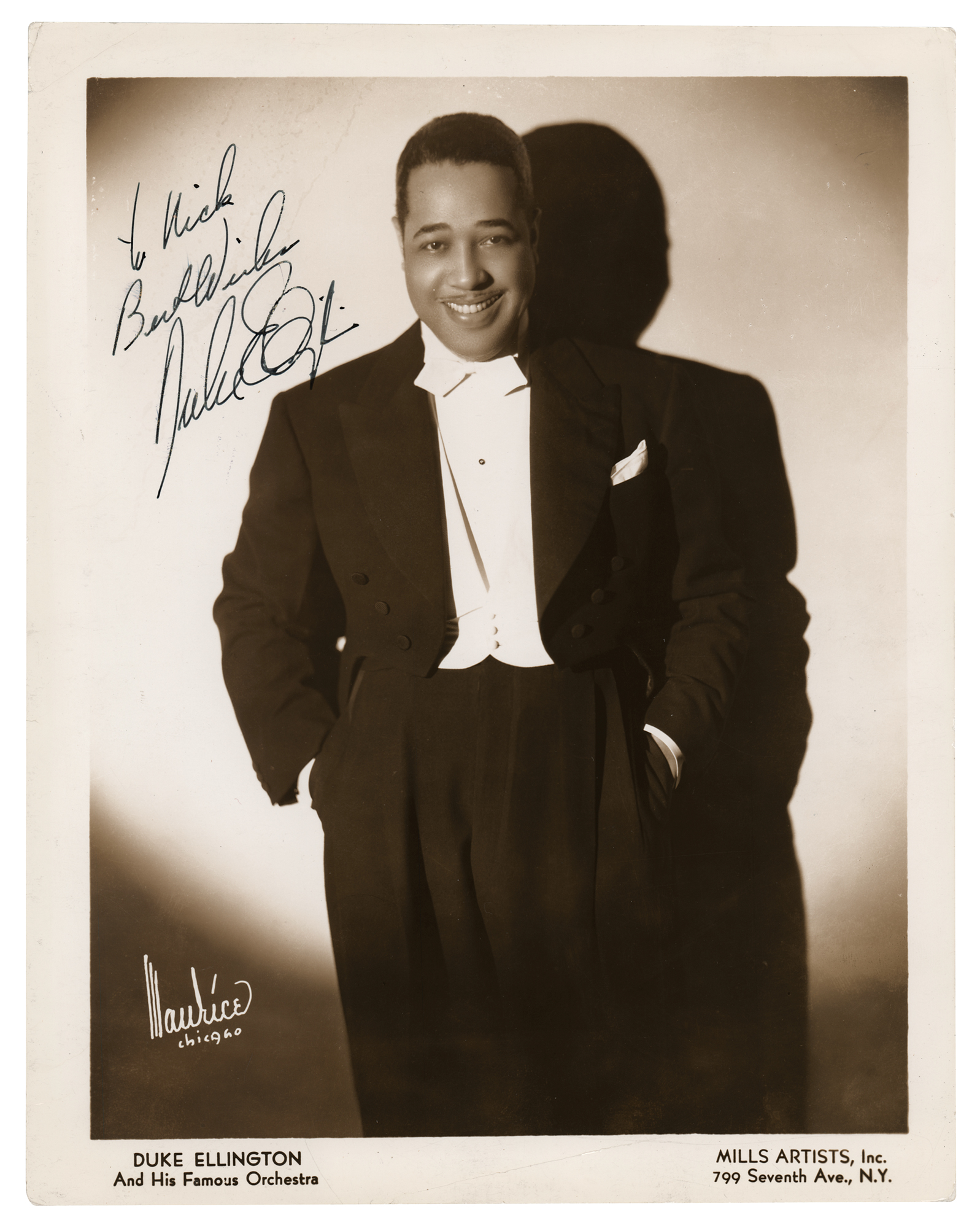 Duke Ellington Signed Photograph | RR Auction