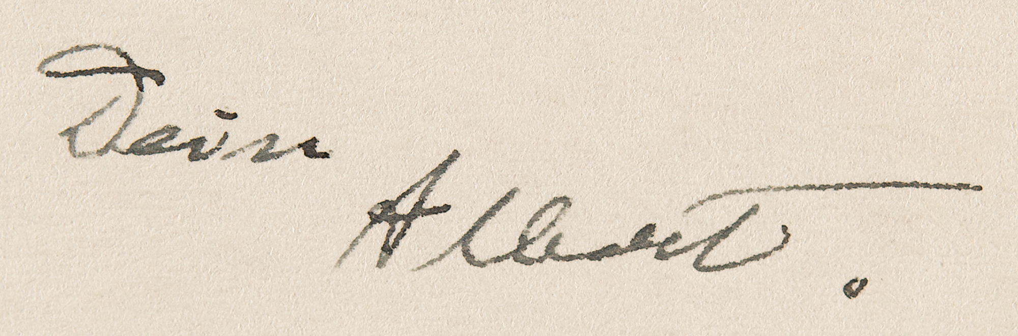 Albert Einstein Autograph Letter Signed to His Cousin, Recalling His
