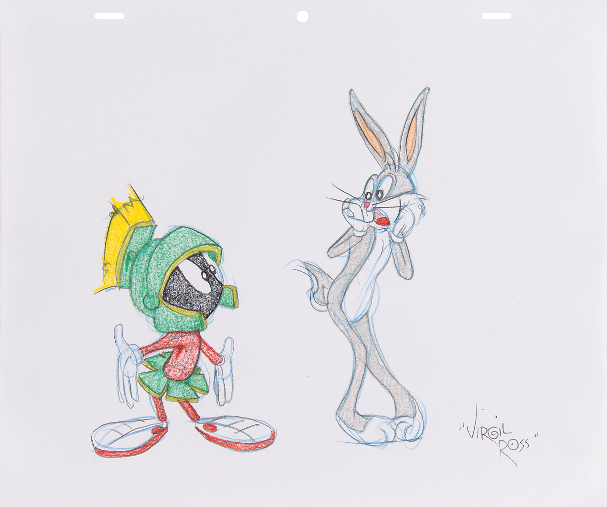 Marvin The Martian Drawing Looney Tunes Marvin The Martian